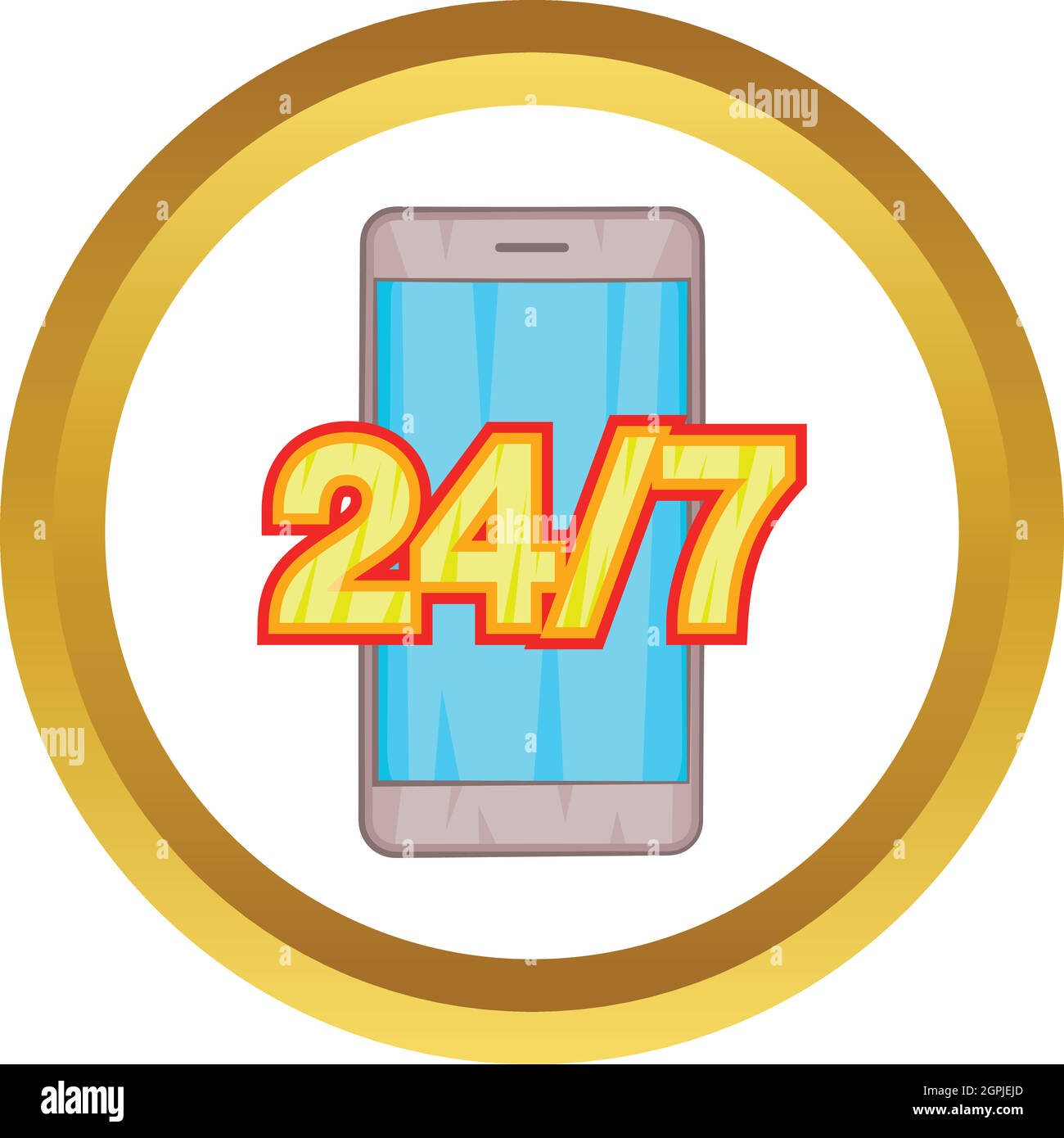 Concept 24 7 Stock Vector Images - Alamy
