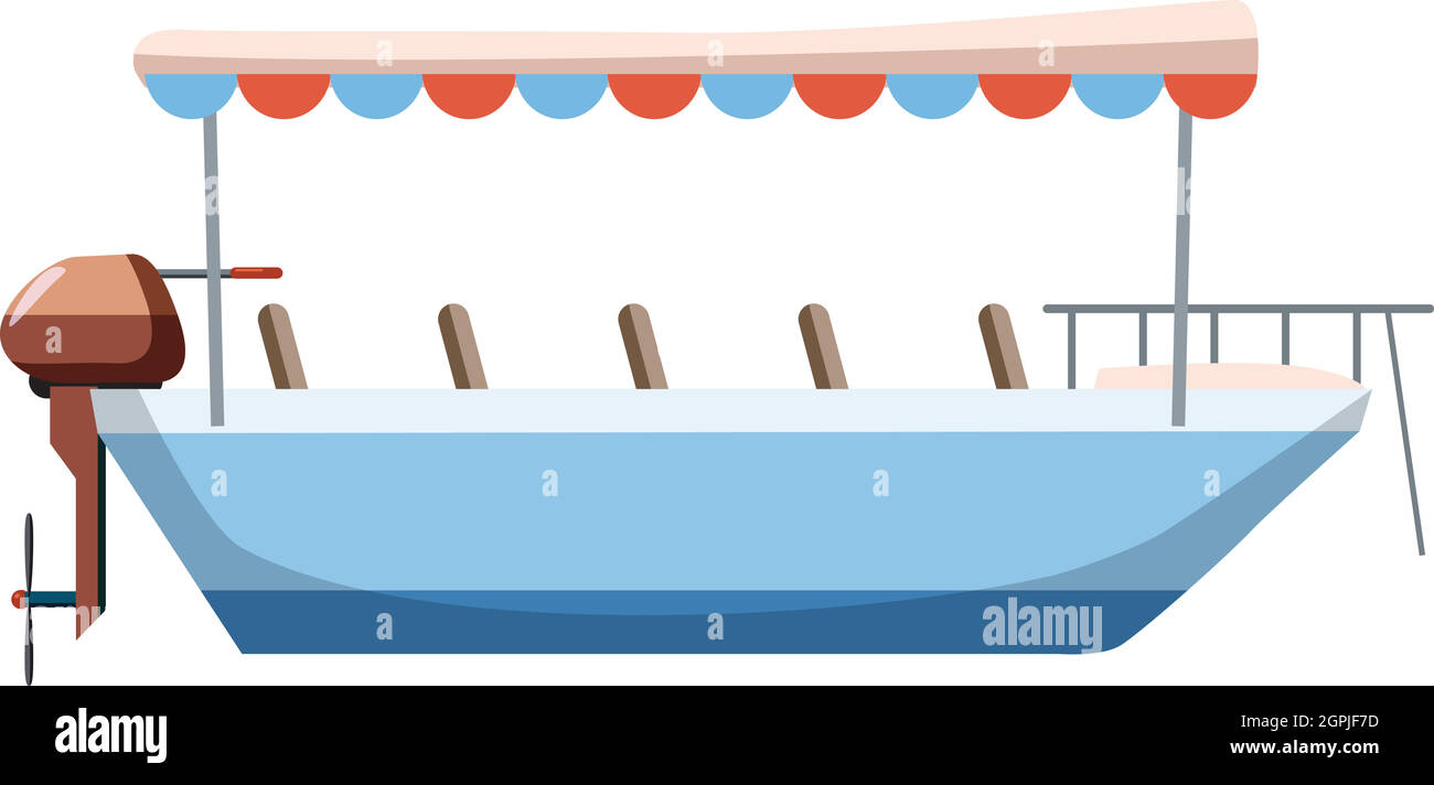 Excursion ship icon, cartoon style Stock Vector Image & Art - Alamy