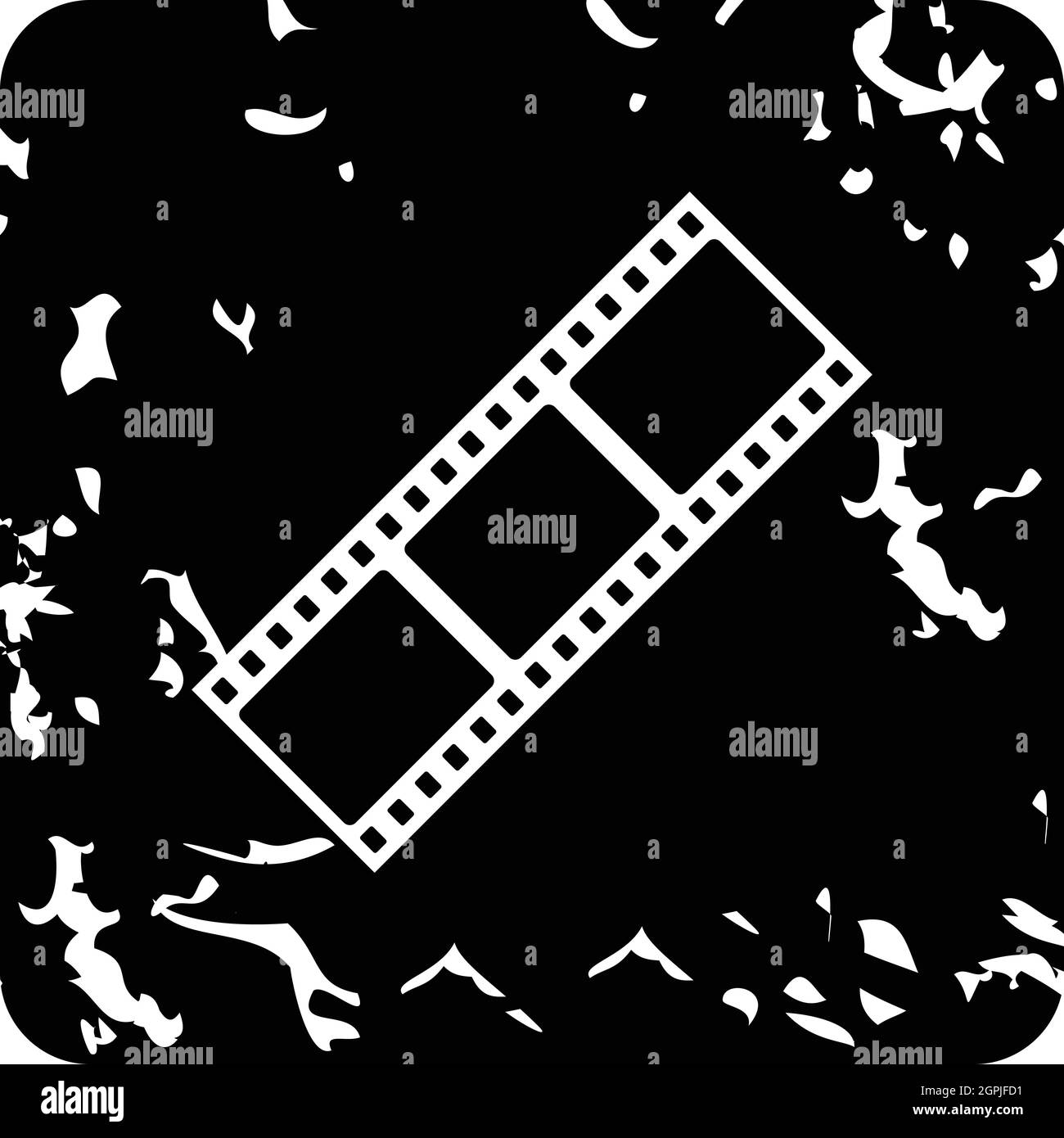 Film strip icon hi-res stock photography and images - Alamy