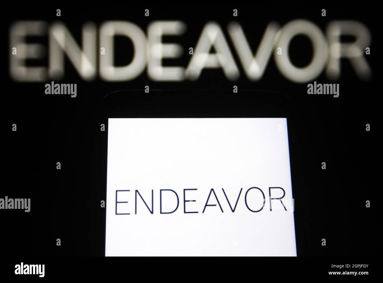 Endeavor logo hi-res stock photography and images - Alamy
