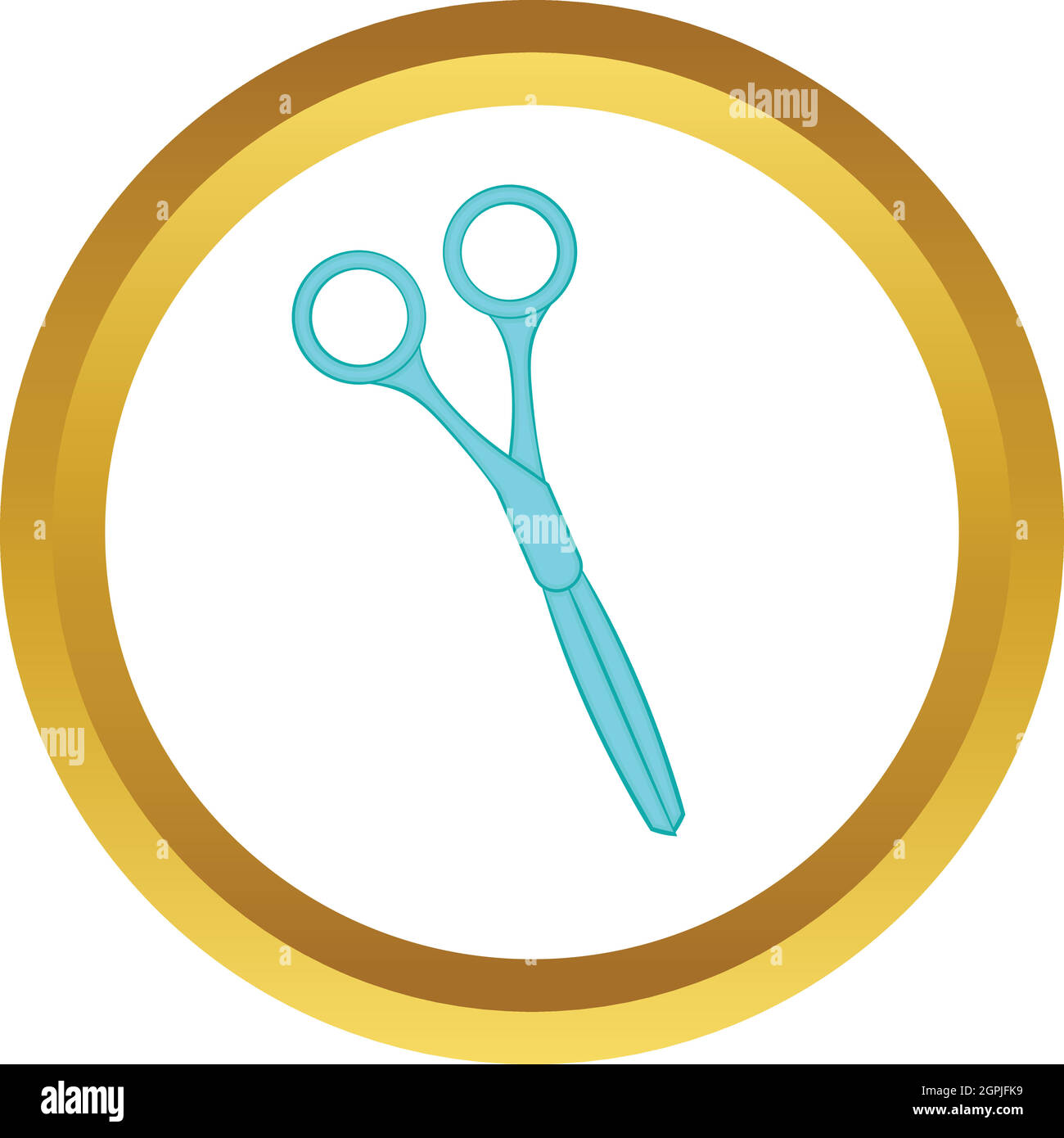Scissors vector symbol hi-res stock photography and images - Alamy