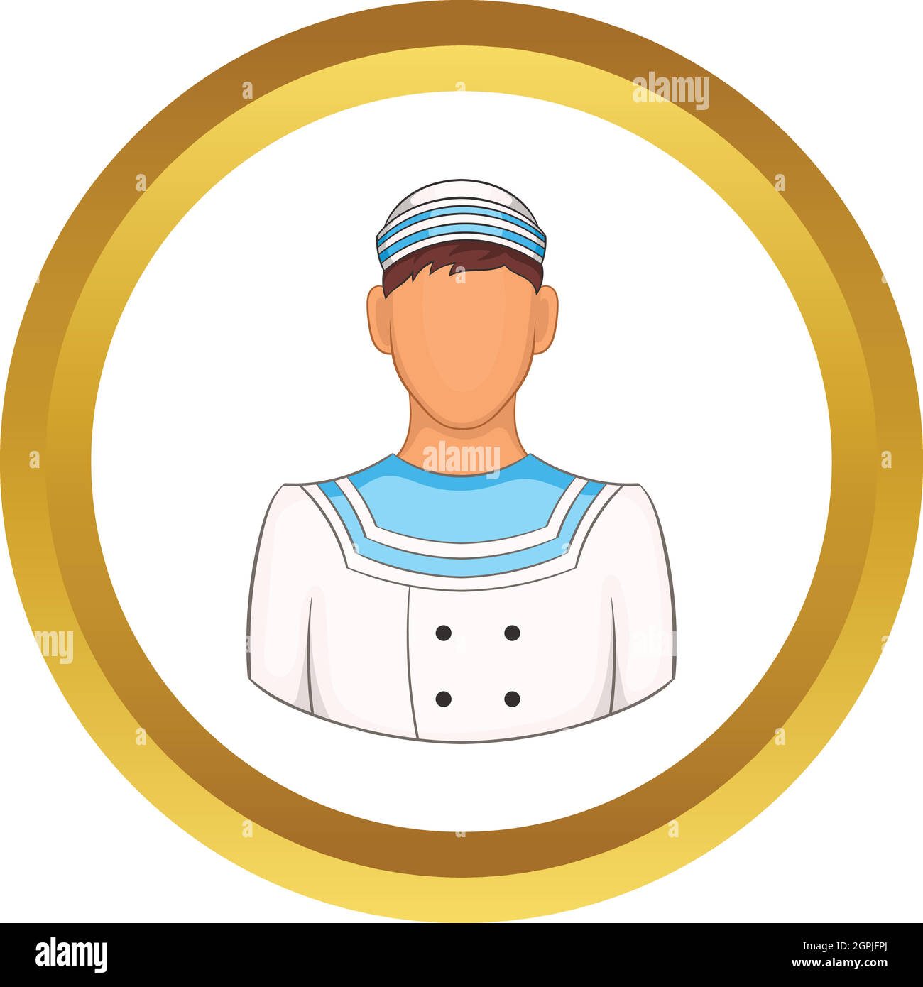 Sailor hat Stock Vector Images - Alamy