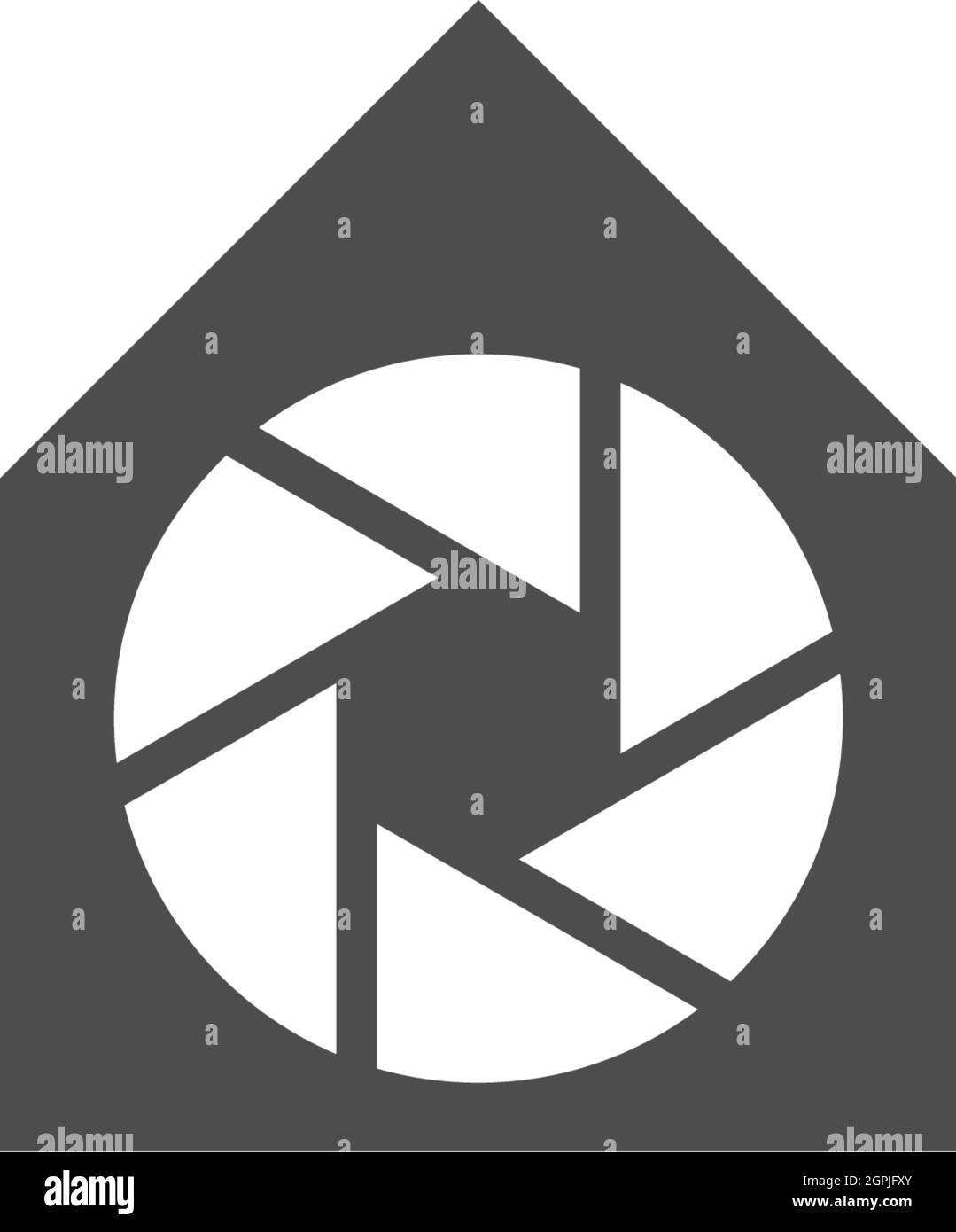 Camera shutter illustration Black and White Stock Photos & Images - Alamy