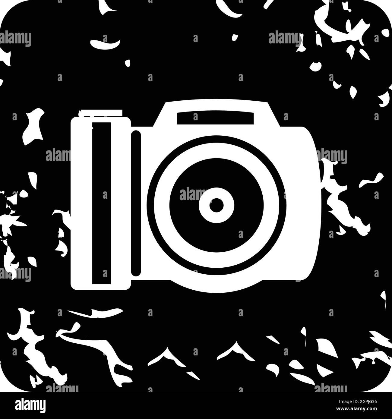 Isolated camera icon vector Black and White Stock Photos & Images - Alamy