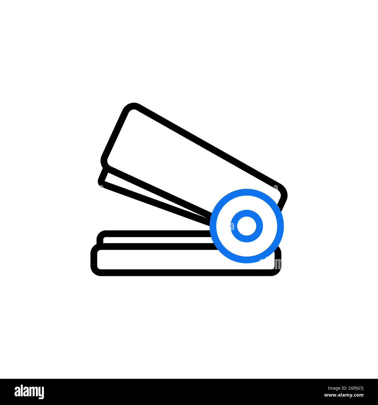 Stapler outline icon. Workspace sign Stock Vector Image & Art - Alamy