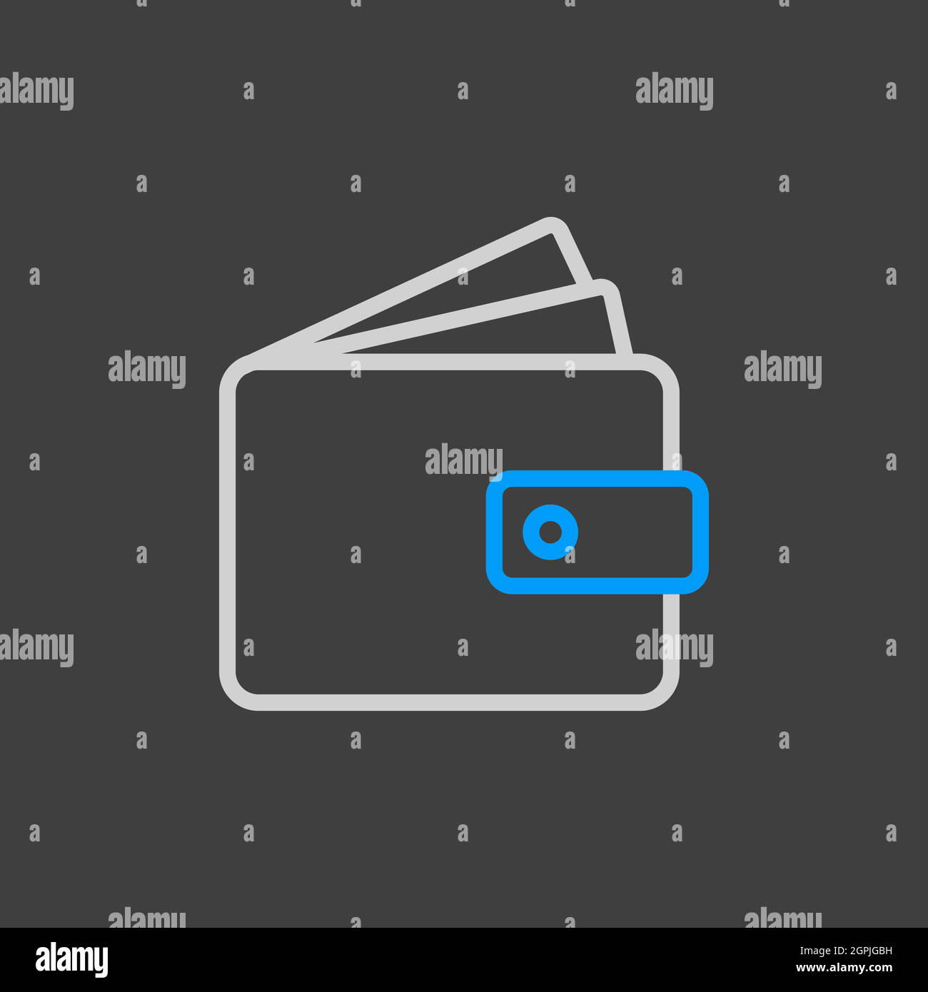 Purse icon vector. Wallet sign isolated Stock Vector Image & Art - Alamy