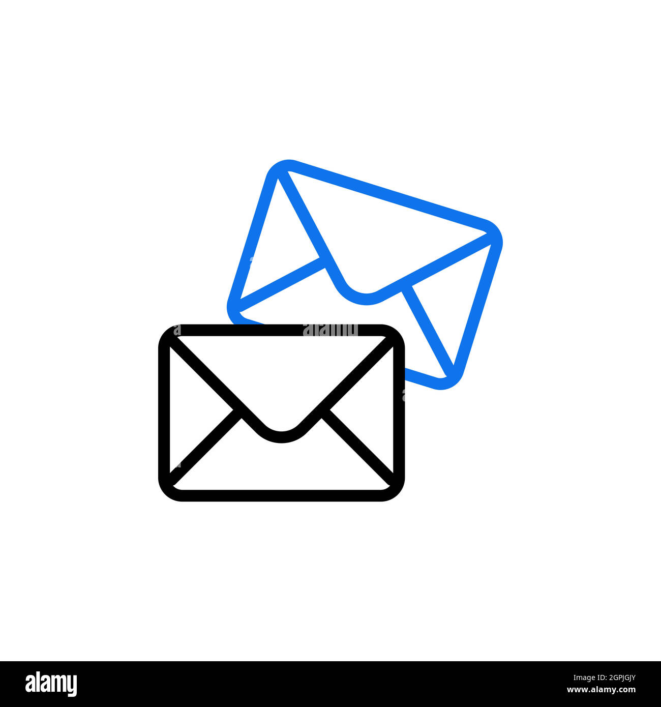 Sign symbol mail send Stock Vector Images - Alamy