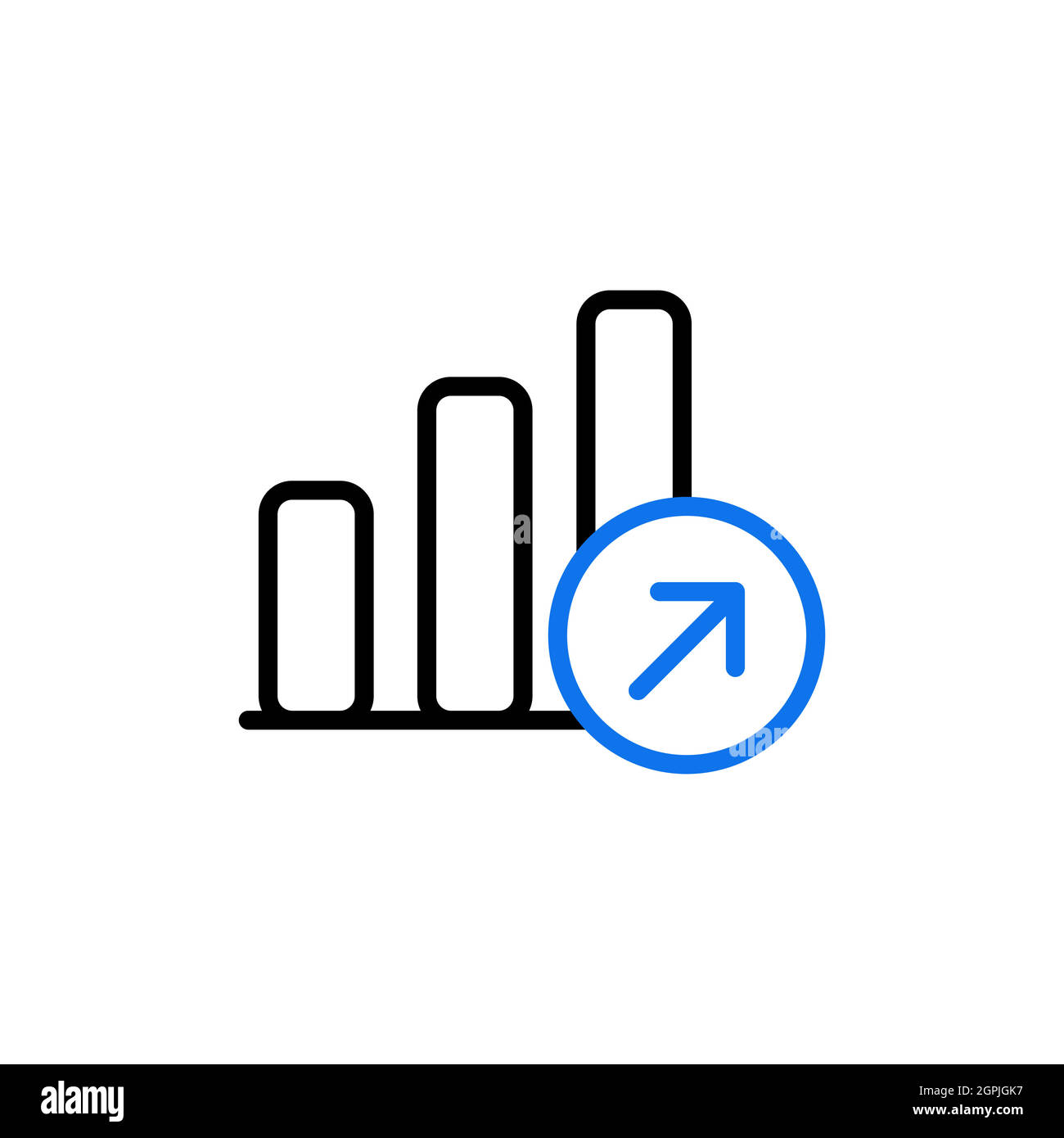 Graph outline Cut Out Stock Images & Pictures - Alamy