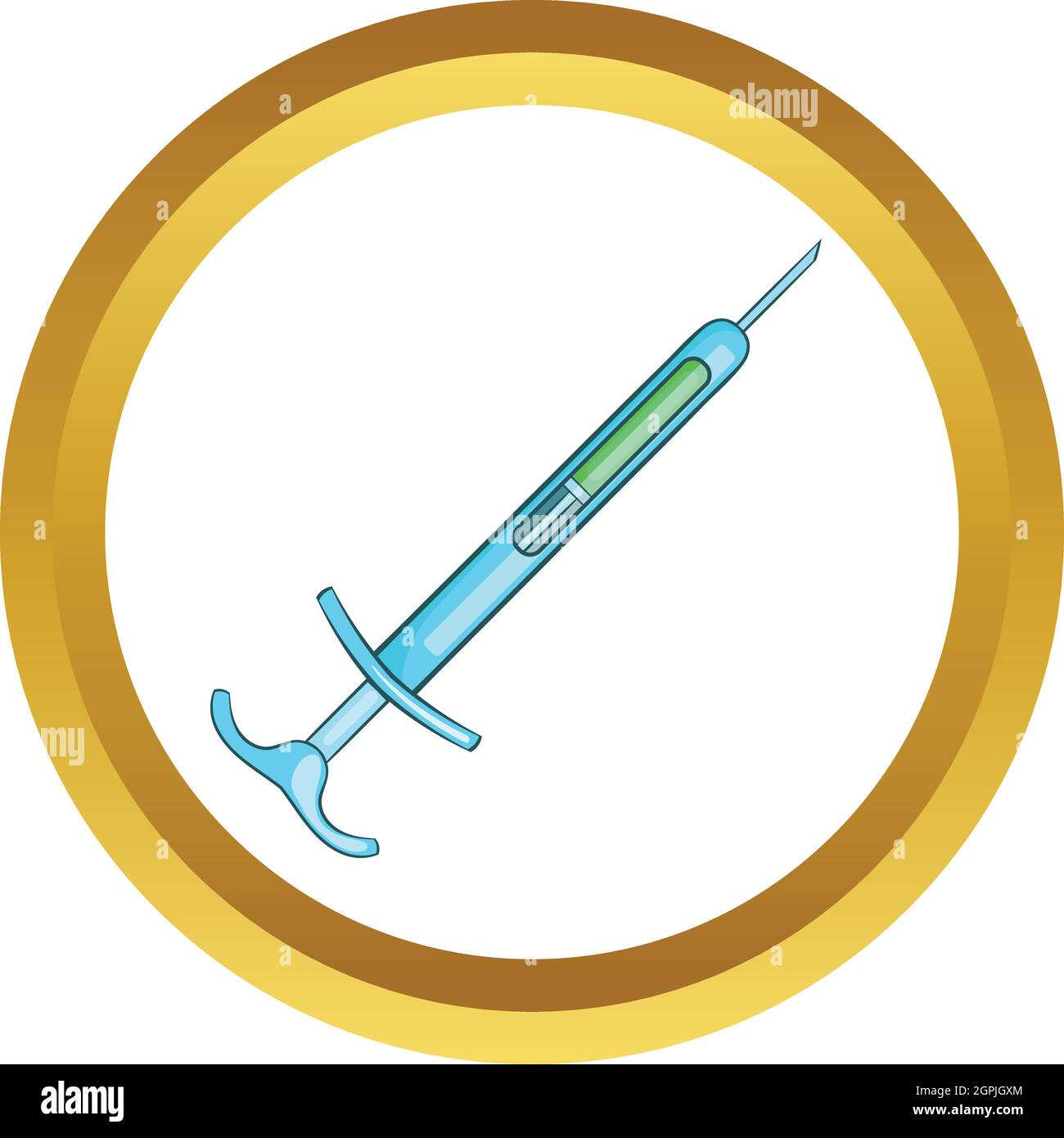 Cartoon syringe hi-res stock photography and images - Alamy
