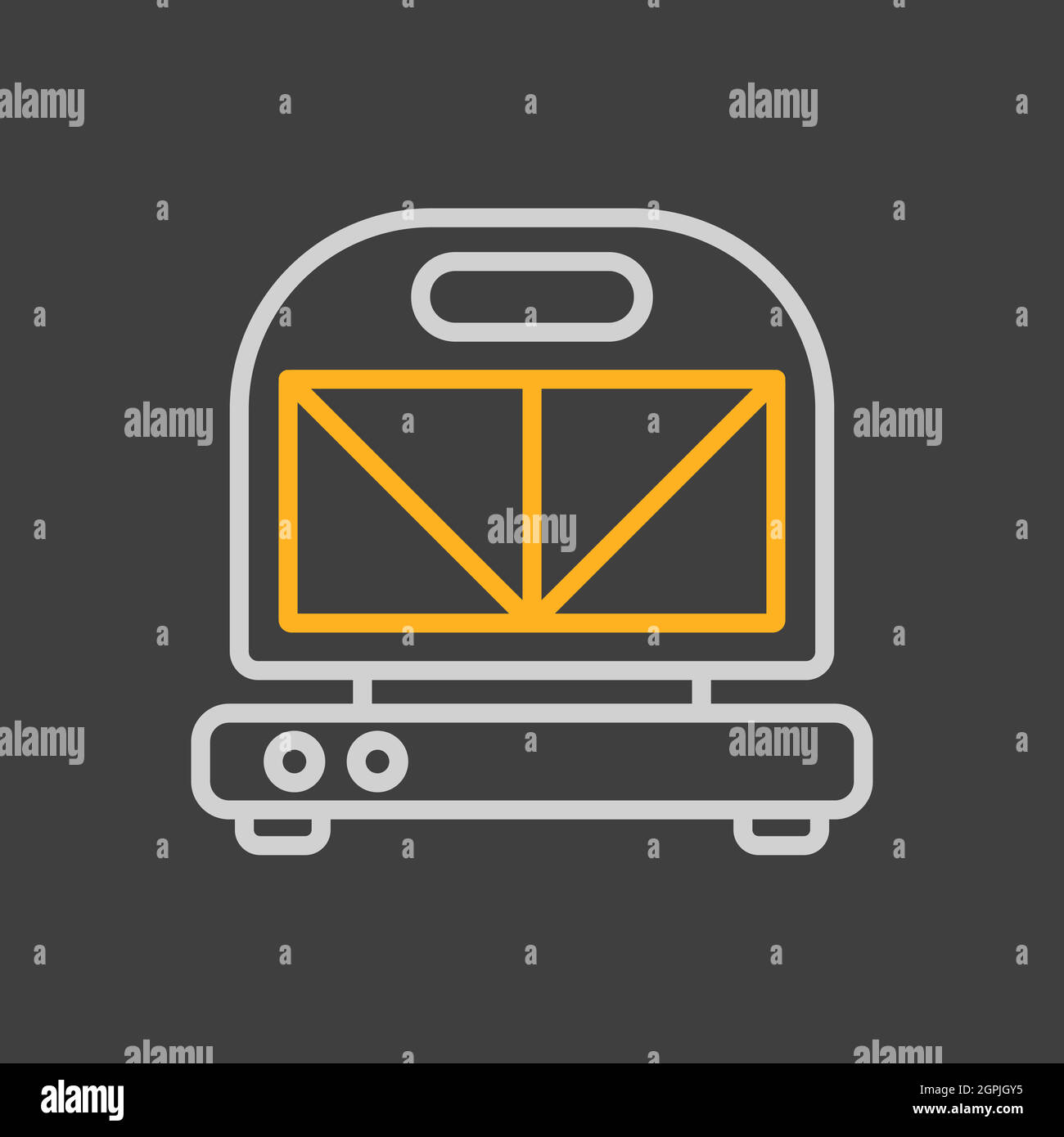 Bread machine maker Stock Vector Images - Alamy