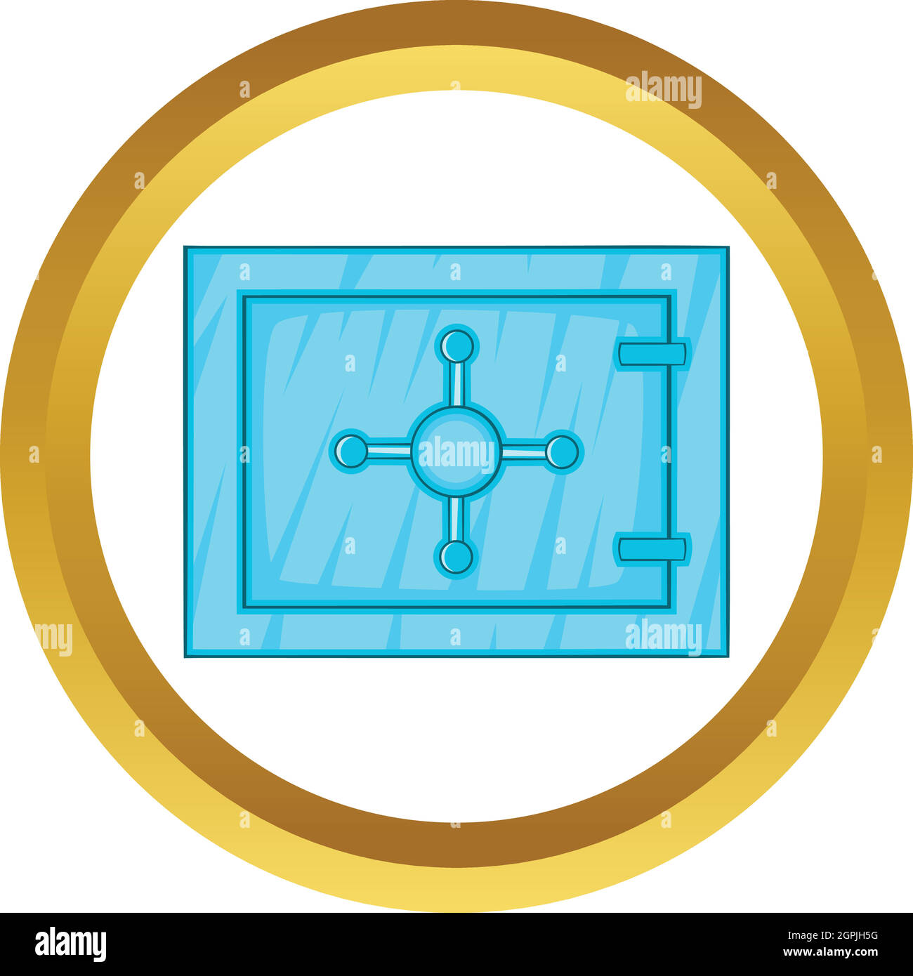 Safe vector icon Stock Vector Image & Art - Alamy