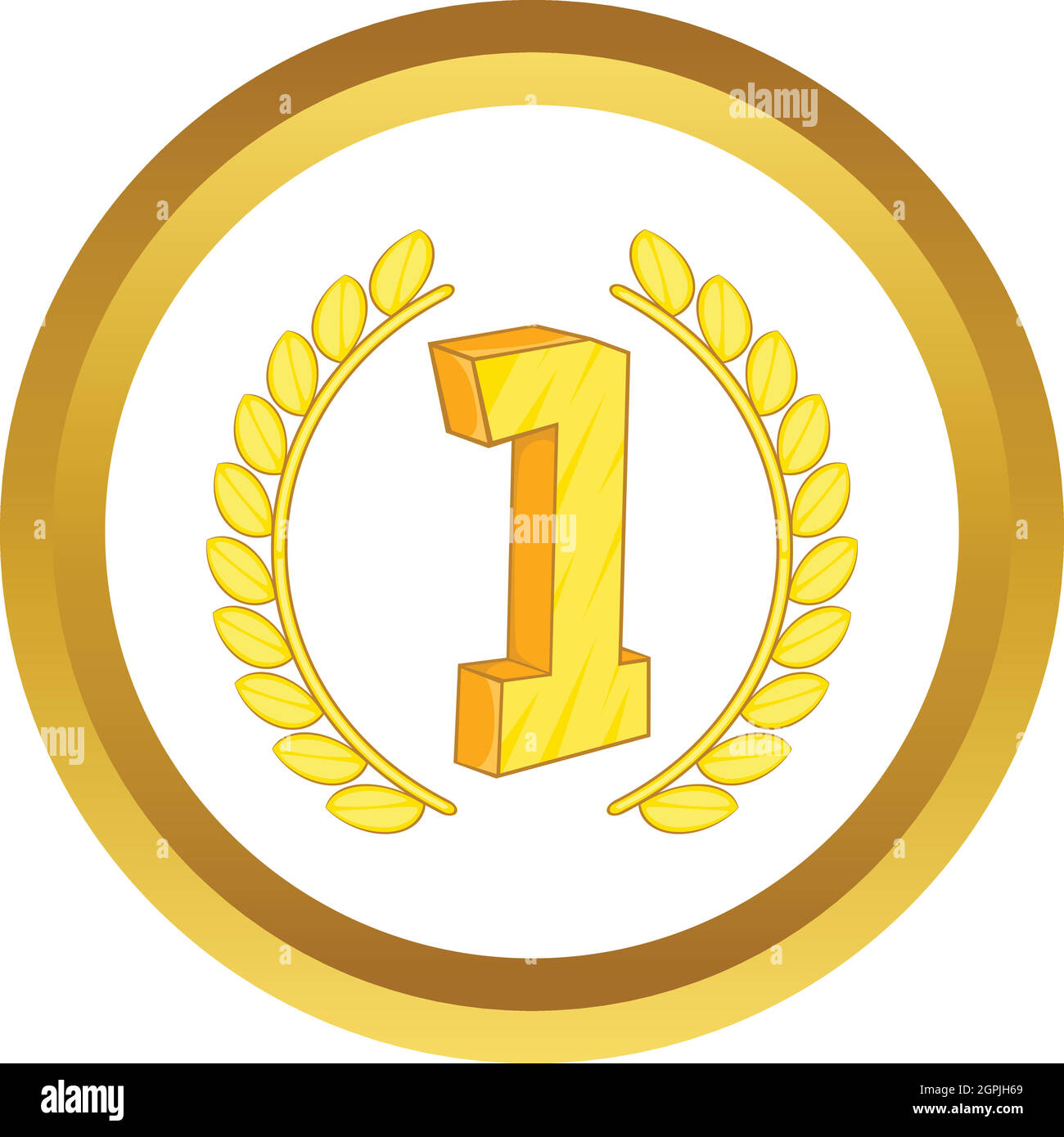 Golden bay Stock Vector Images - Alamy