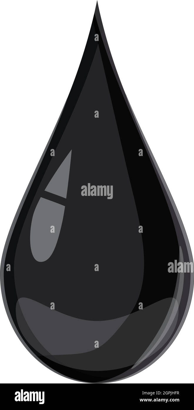 Vector drop oil isolated Stock Vector Images - Alamy