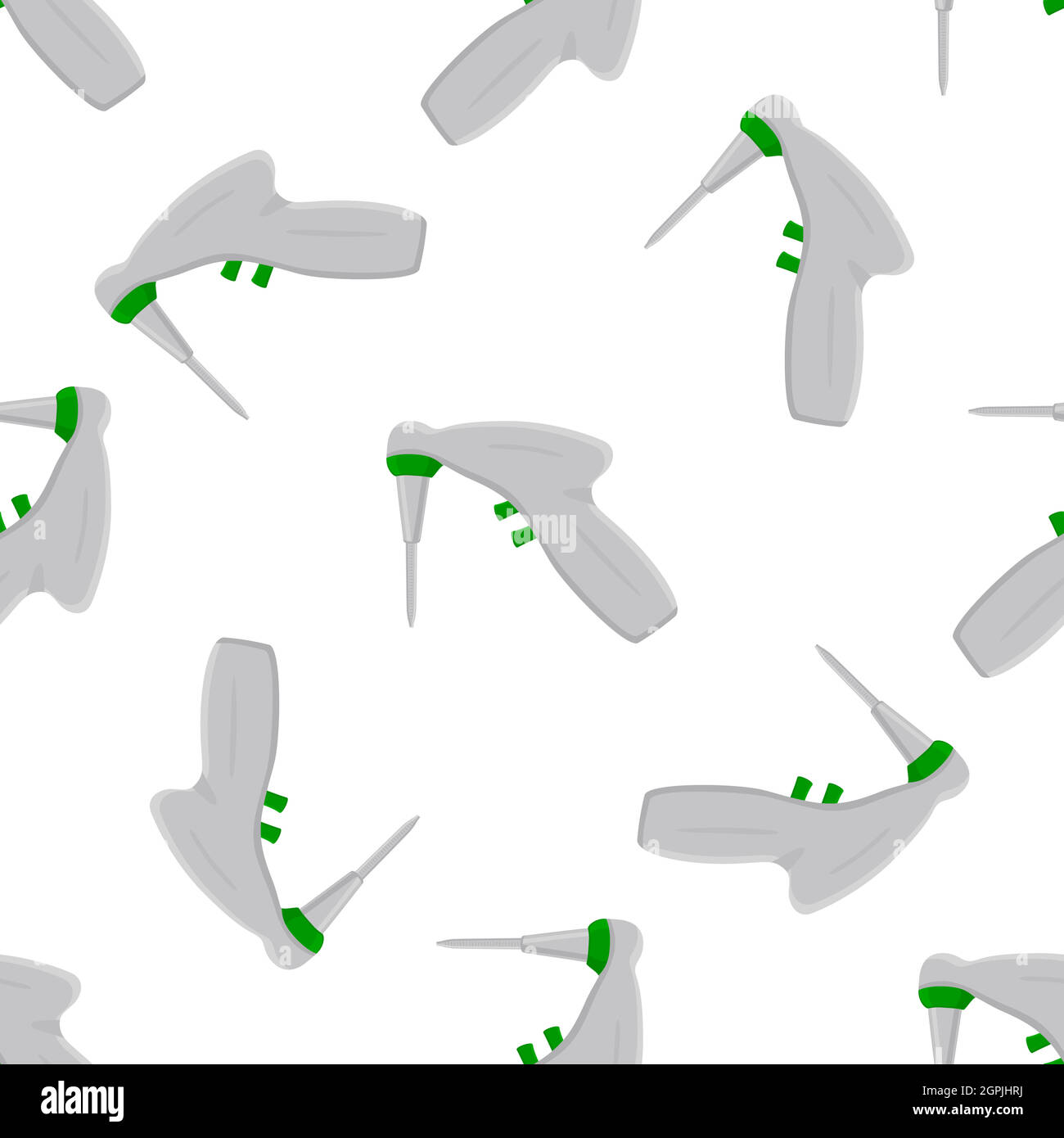 Abstract seamless medical pipette, dropper for laboratory on white ...