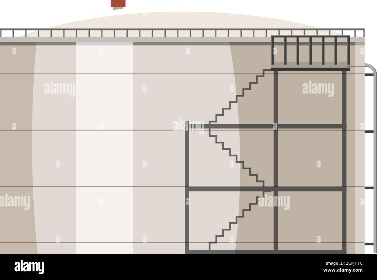 Tank liquid storage icon, cartoon style Stock Vector Image & Art - Alamy