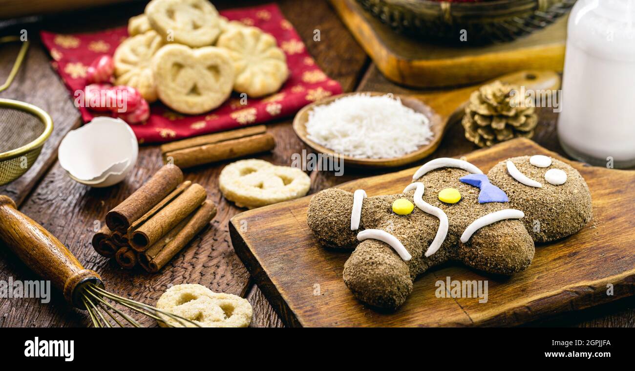 homemade vegan biscuit made with frosting, brown sugar and poop milk ...