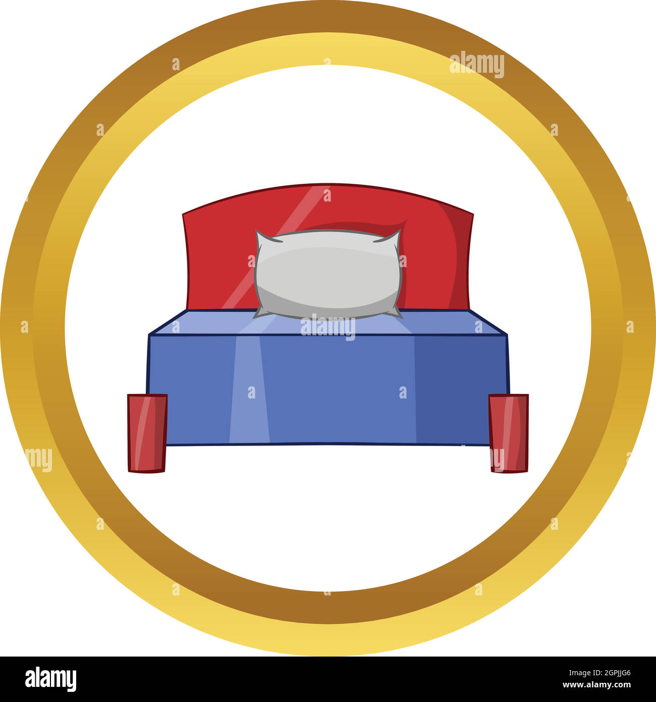 Cartoon bed hi-res stock photography and images - Alamy