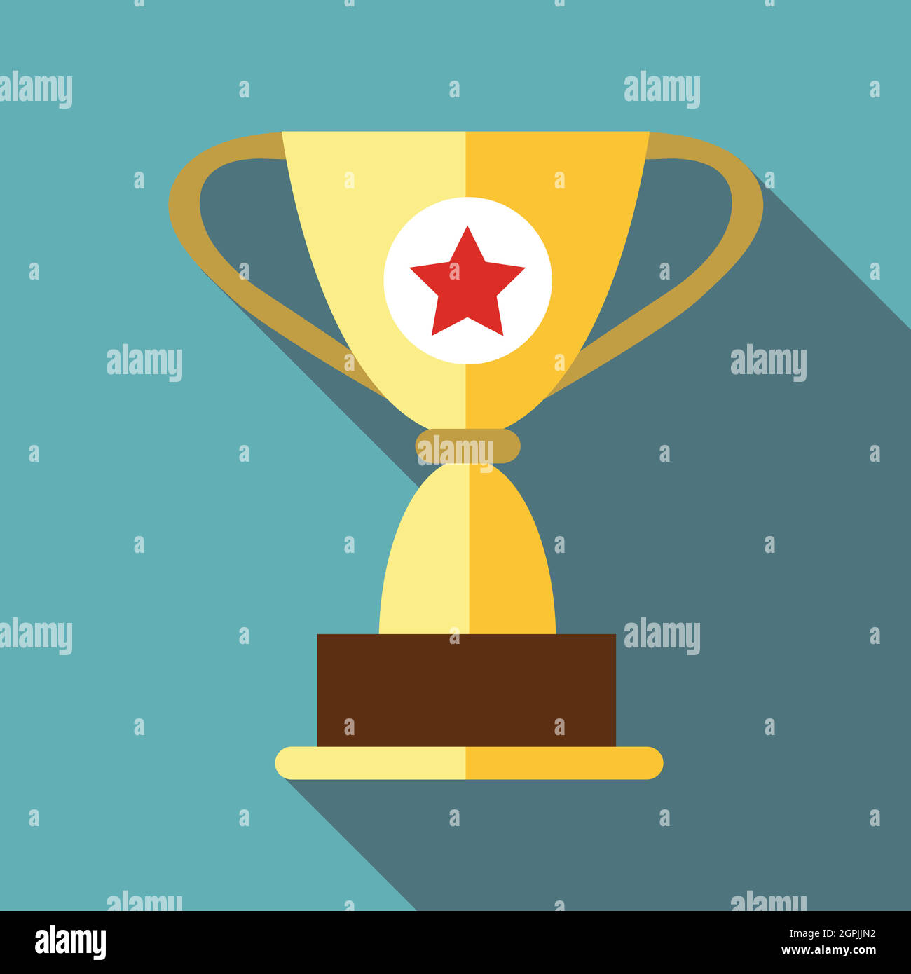 Victory vector icon flat Stock Vector Images - Alamy