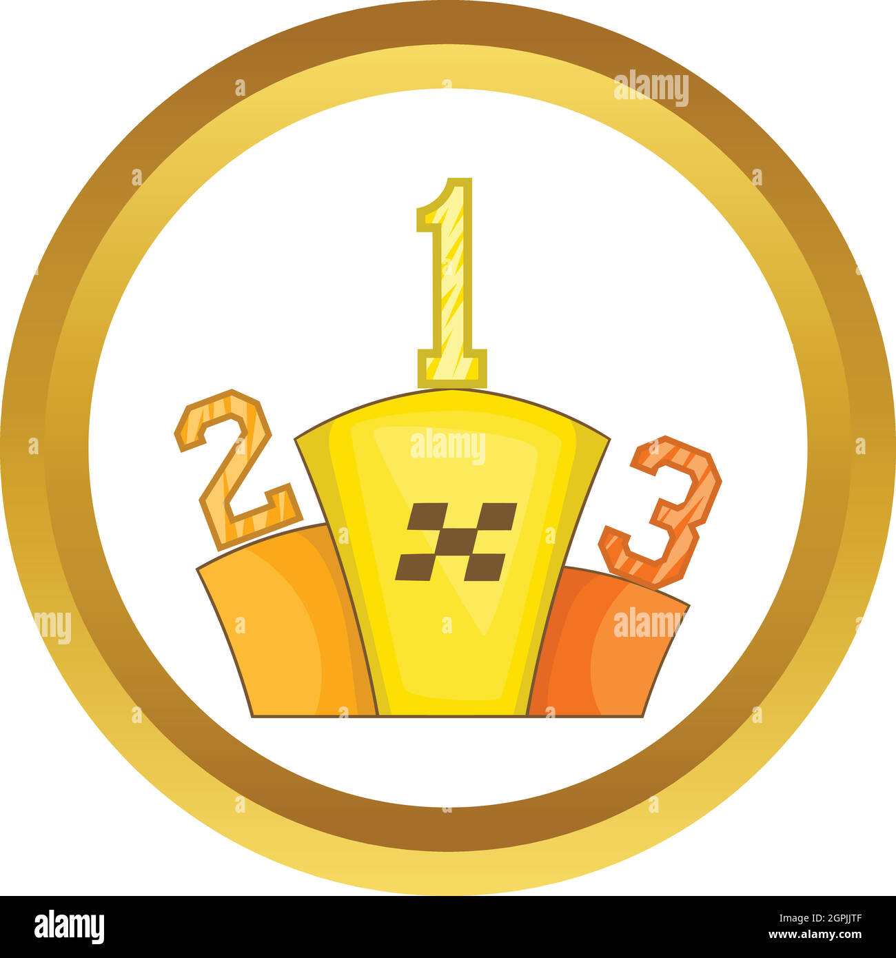 Prize pedestal vector icon Stock Vector Image & Art - Alamy