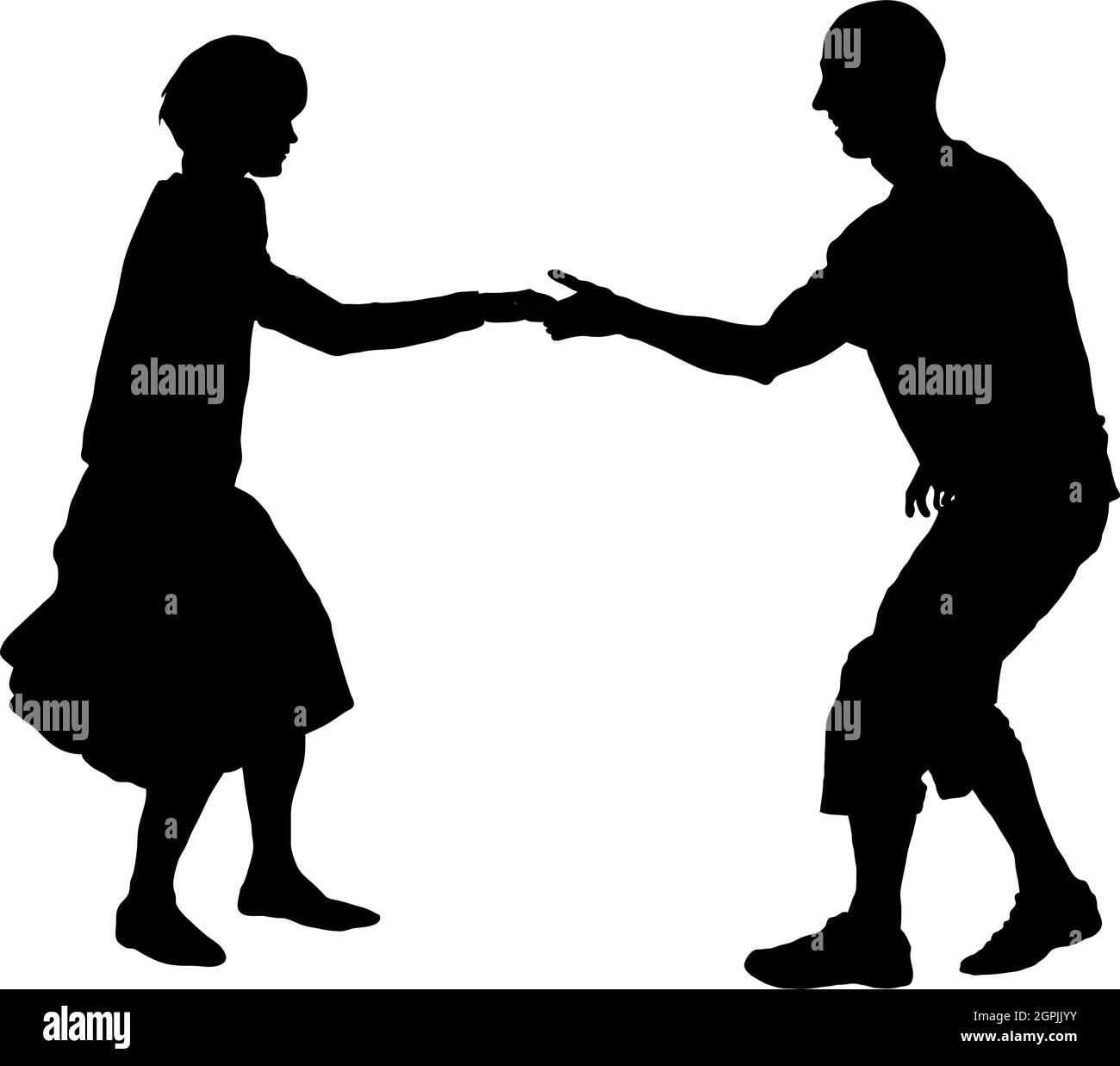 Action dancer Stock Vector Images - Alamy