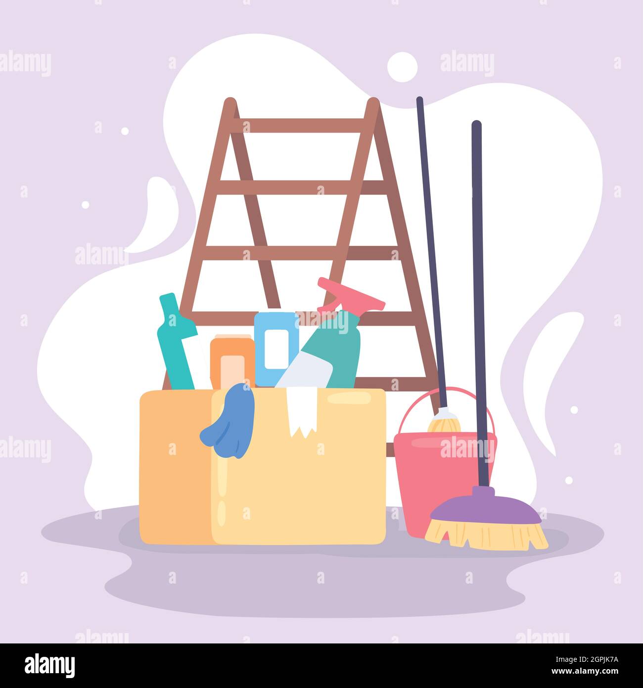 house cleaning tools Stock Vector Image & Art - Alamy