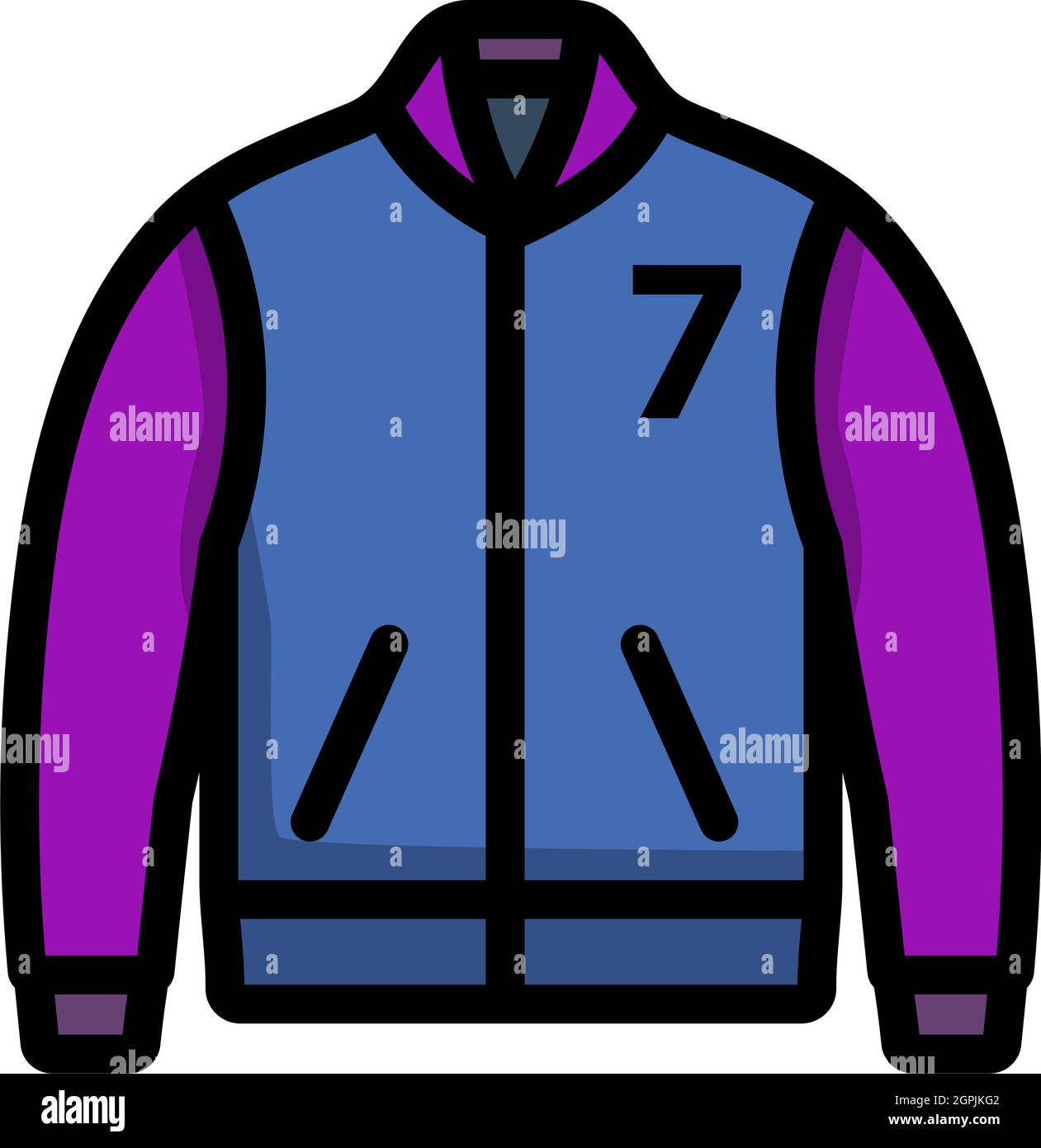 Varsity jacket Stock Vector Images - Alamy