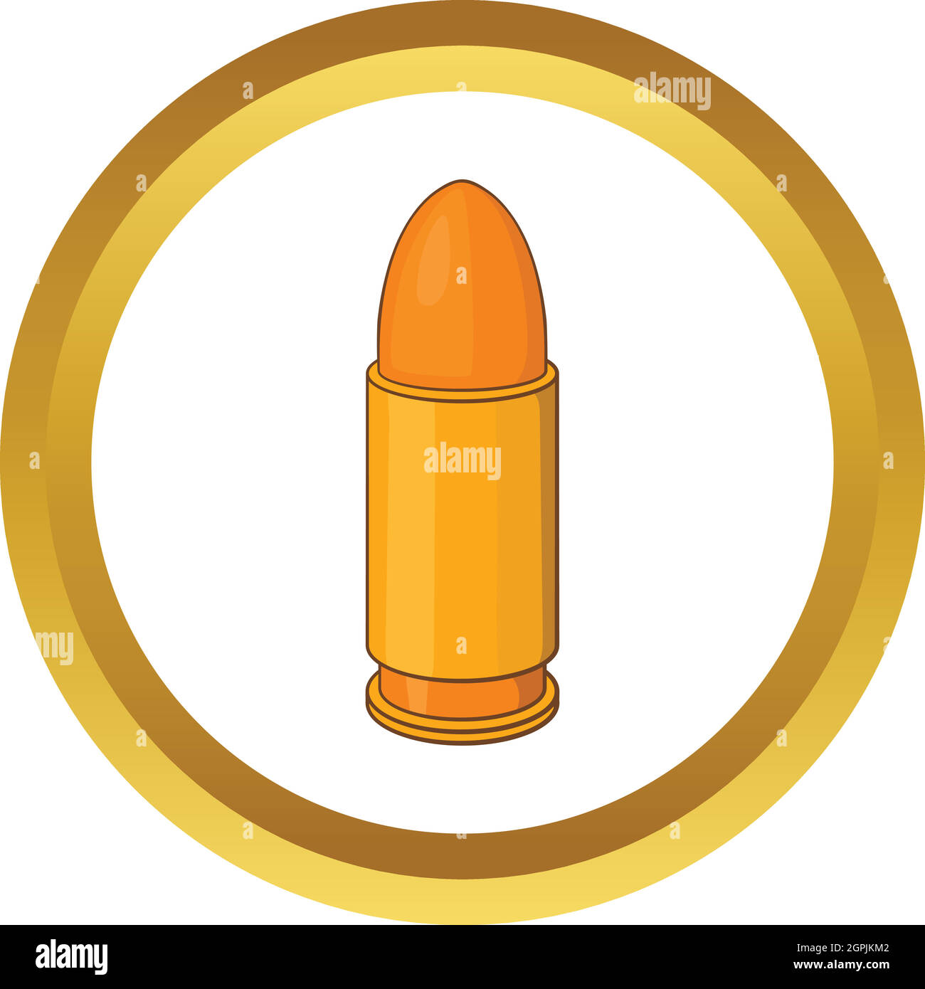 Bullet vector icon Stock Vector Image & Art - Alamy