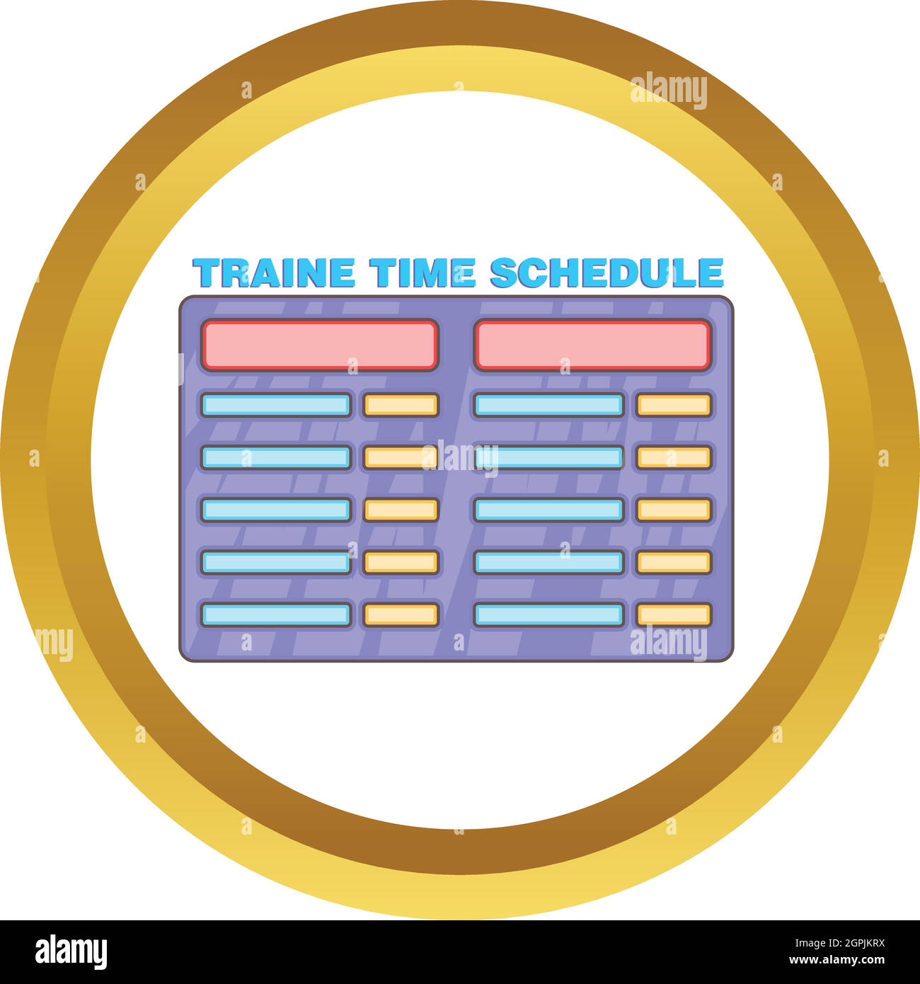 Schedule symbol Stock Vector Images - Alamy