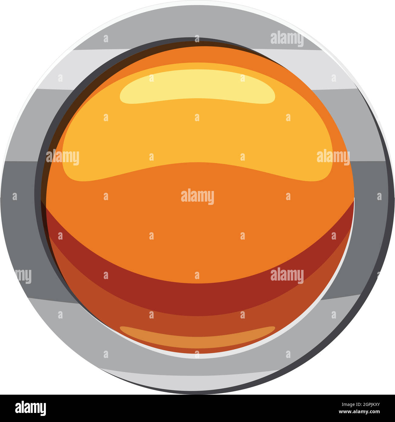 Button icon, cartoon style Stock Vector Image & Art - Alamy