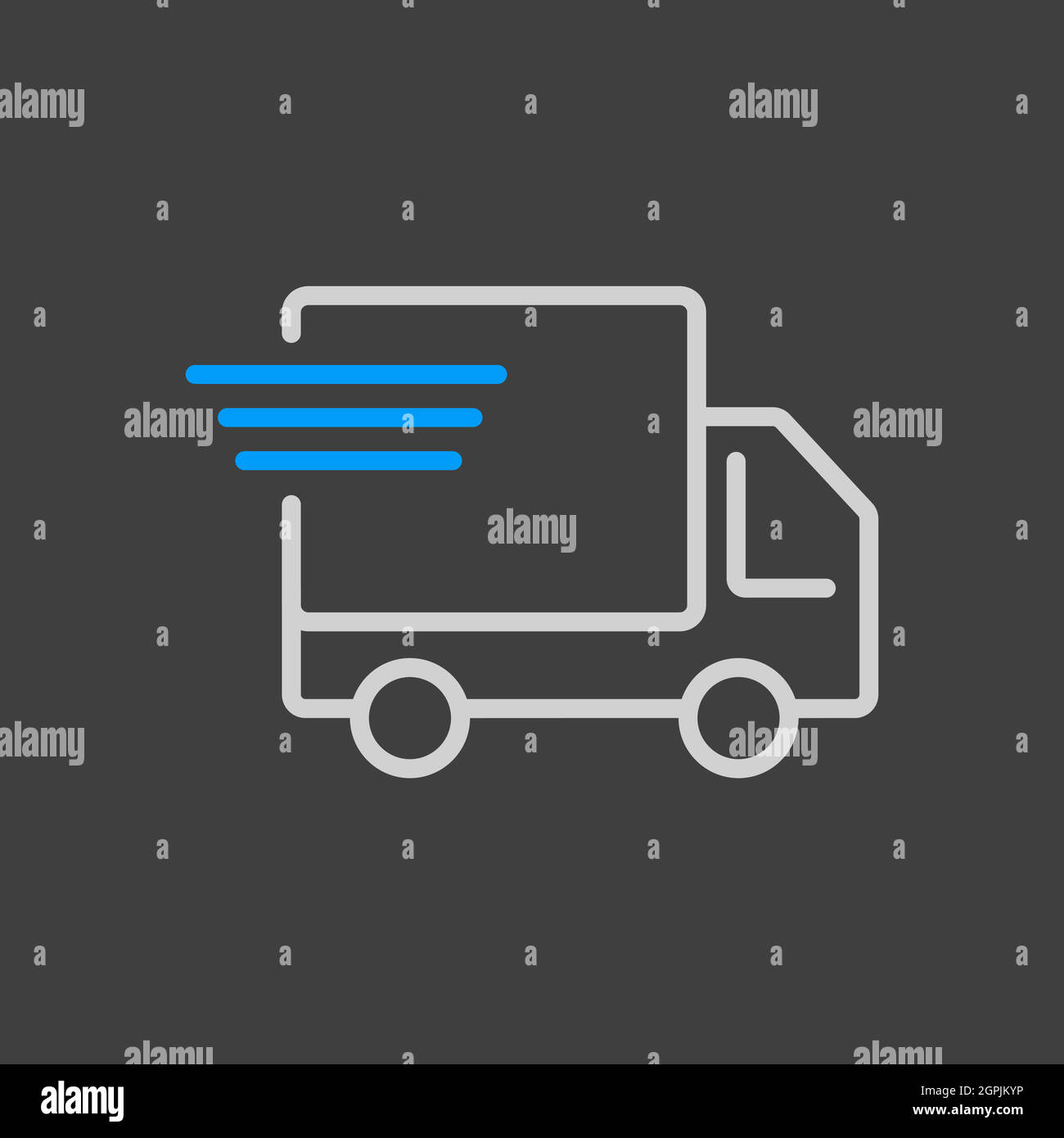 Fast shipping delivery truck vector flat icon Stock Vector Image & Art ... Fast shipping delivery truck vector flat icon Stock Vector Image & Art ...