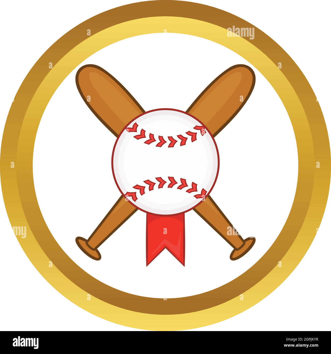 Baseball bat icon cartoon style hi-res stock photography and images - Alamy