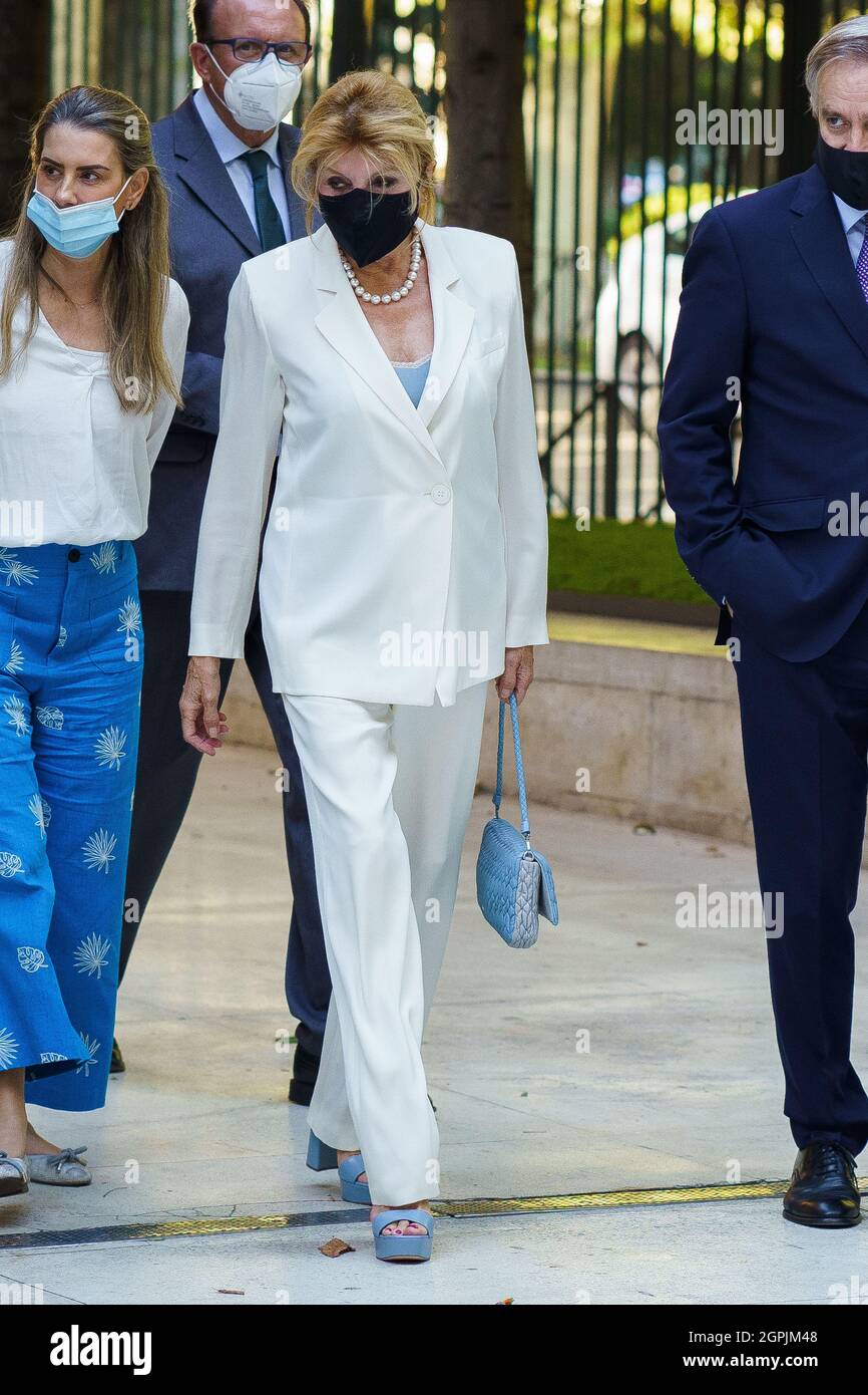 Carmen Thyssen-Bornemisza attends the Tribute to Tomas Llorens at the Thyssen-Bornemisza ...