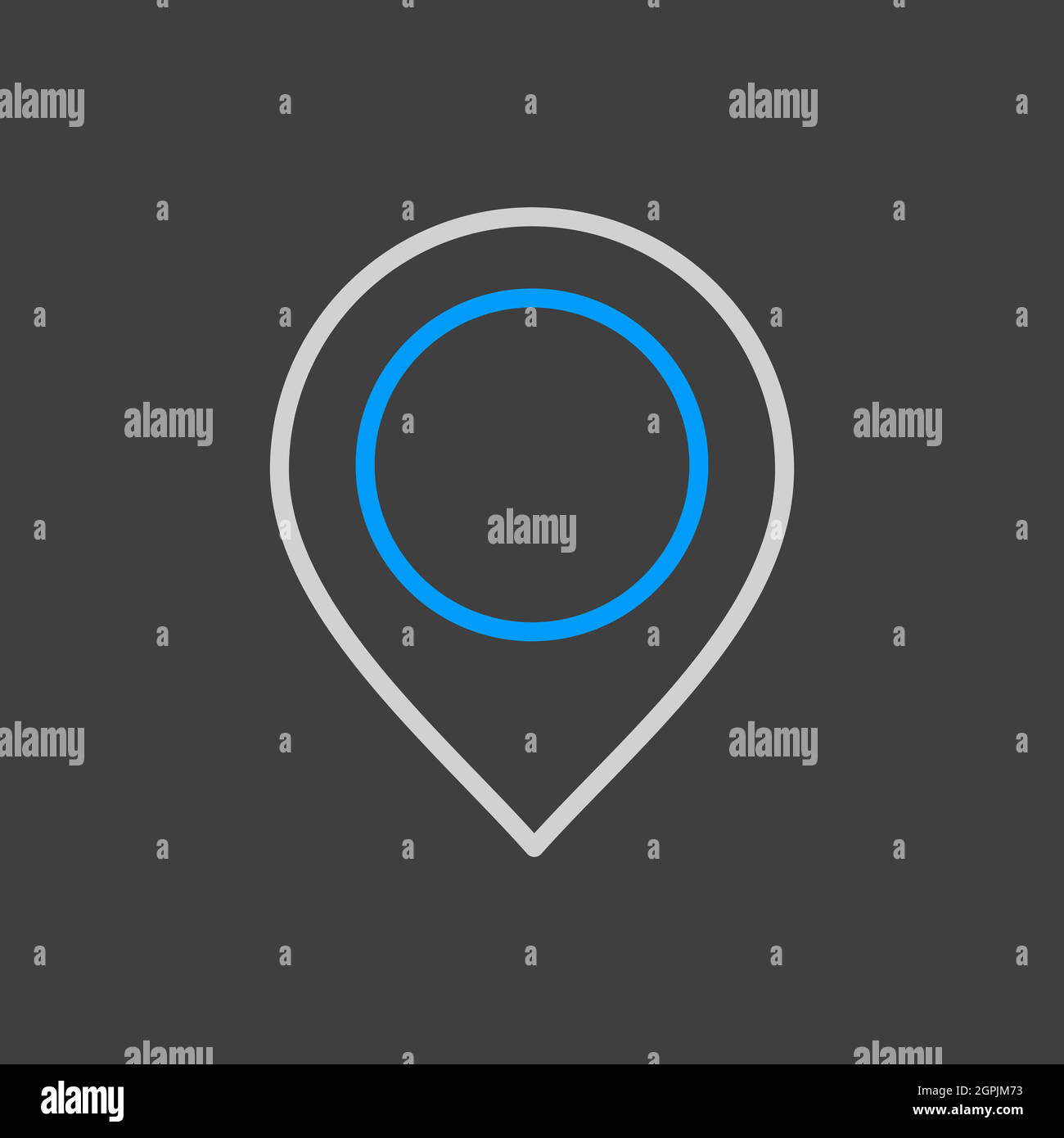 Pin map icon. Map pointer. Map markers Stock Vector Image & Art - Alamy