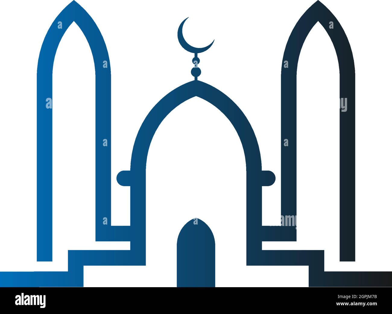 Islamic vector logo hi-res stock photography and images - Alamy
