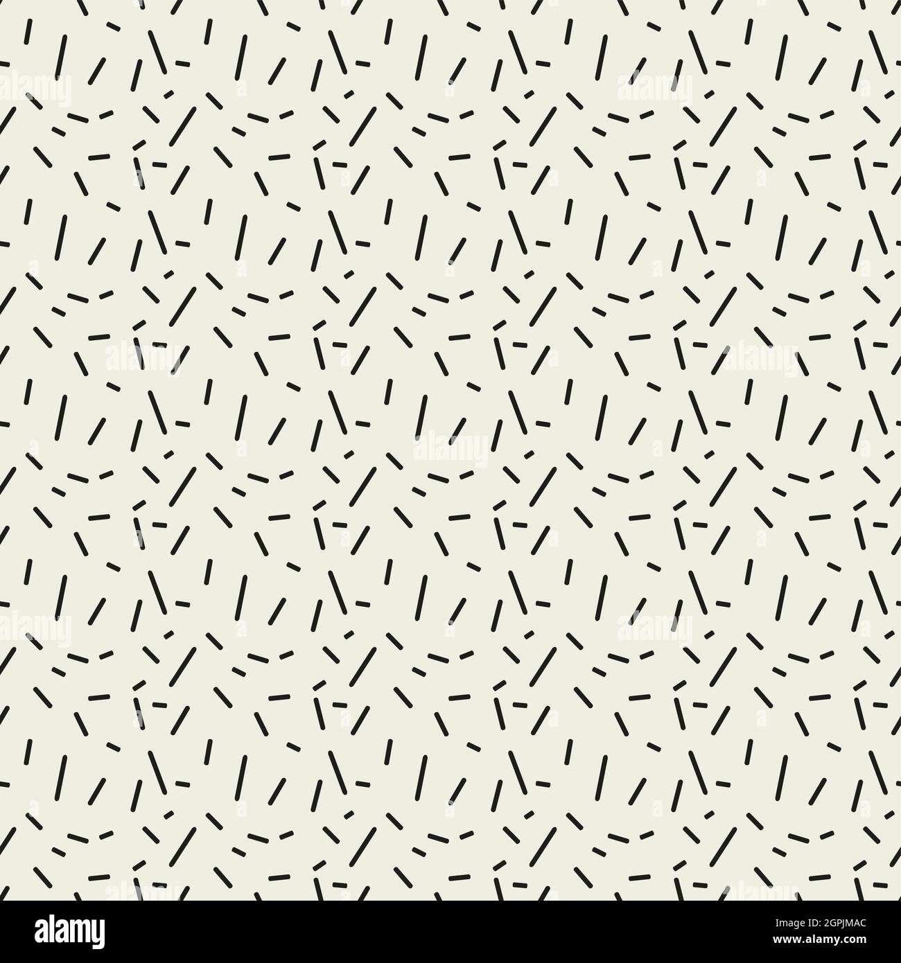 Pattern Seamless Design White And Black Geometric Vector Stock Vector ...
