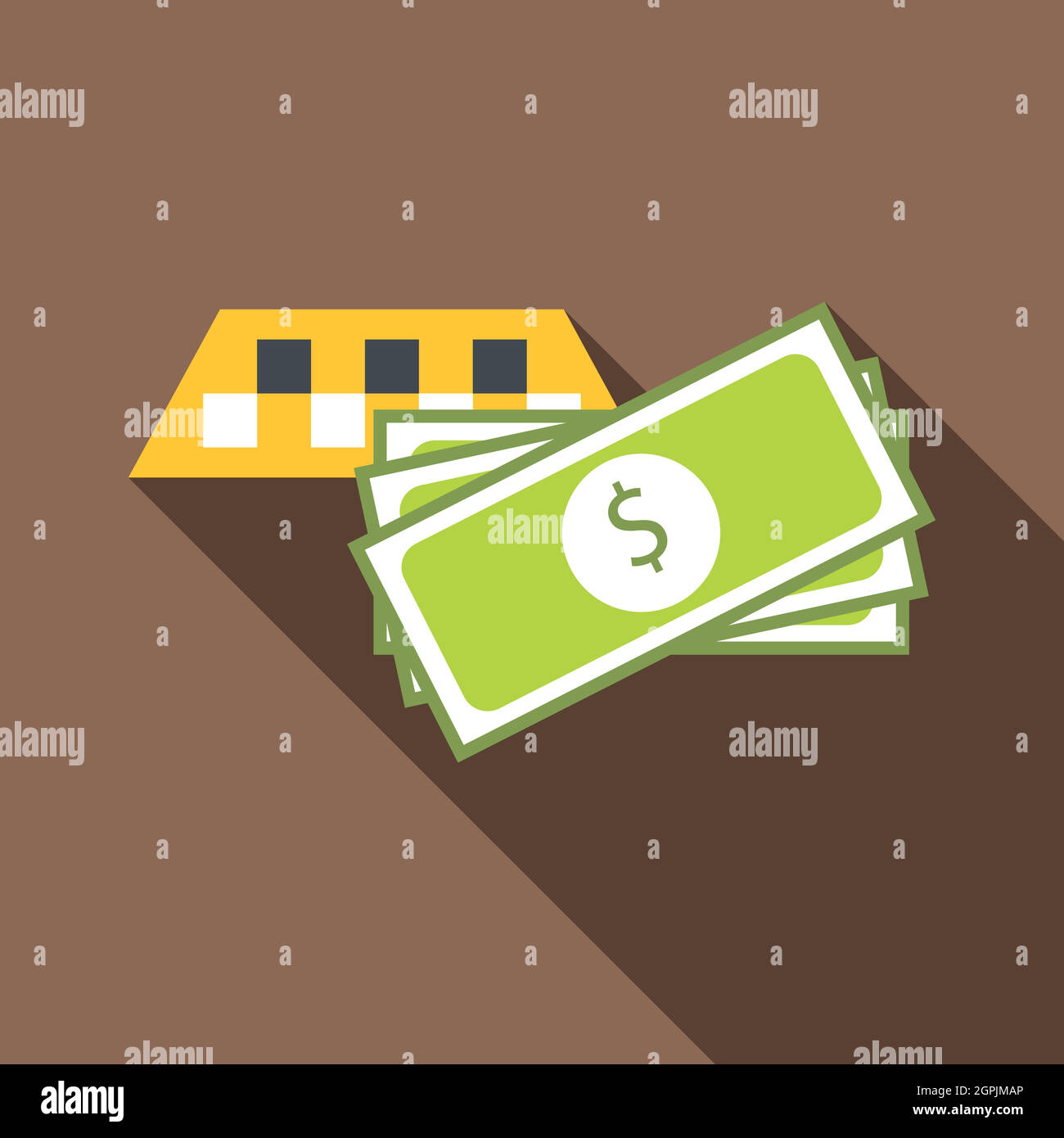 Pay taxi Stock Vector Images - Alamy