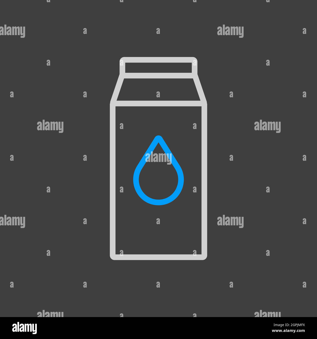 Organic milk carton Stock Vector Images - Alamy