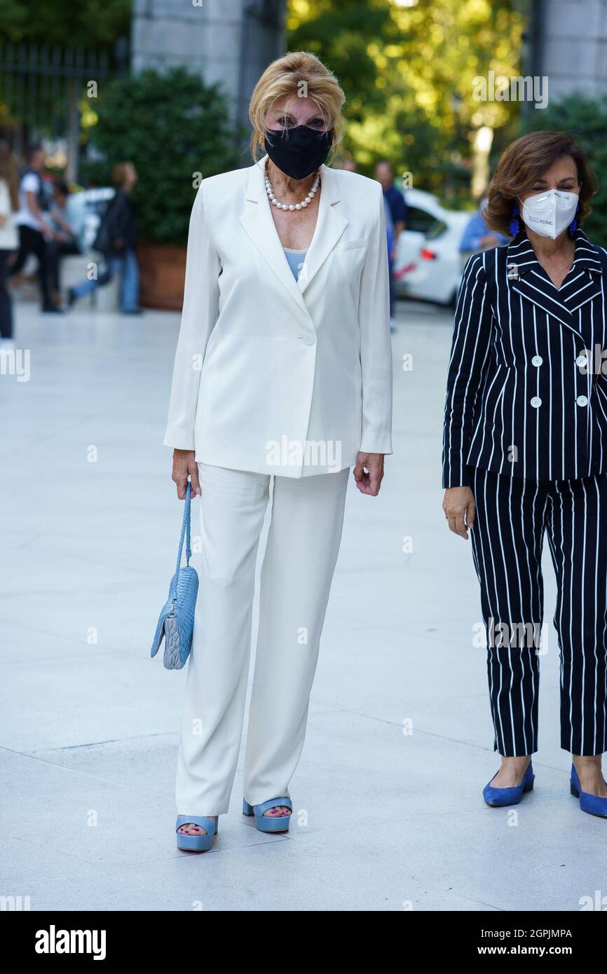 Carmen Thyssen-Bornemisza attends the Tribute to Tomas Llorens at the Thyssen-Bornemisza ...