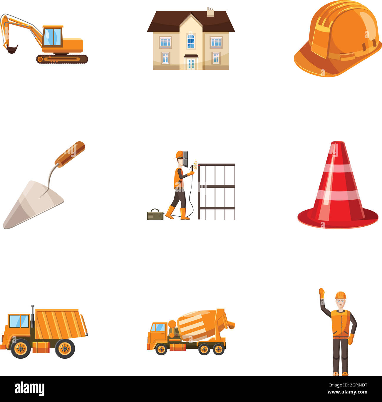 Cartoon Hardware Tools Collection Stock Vector Images - Alamy