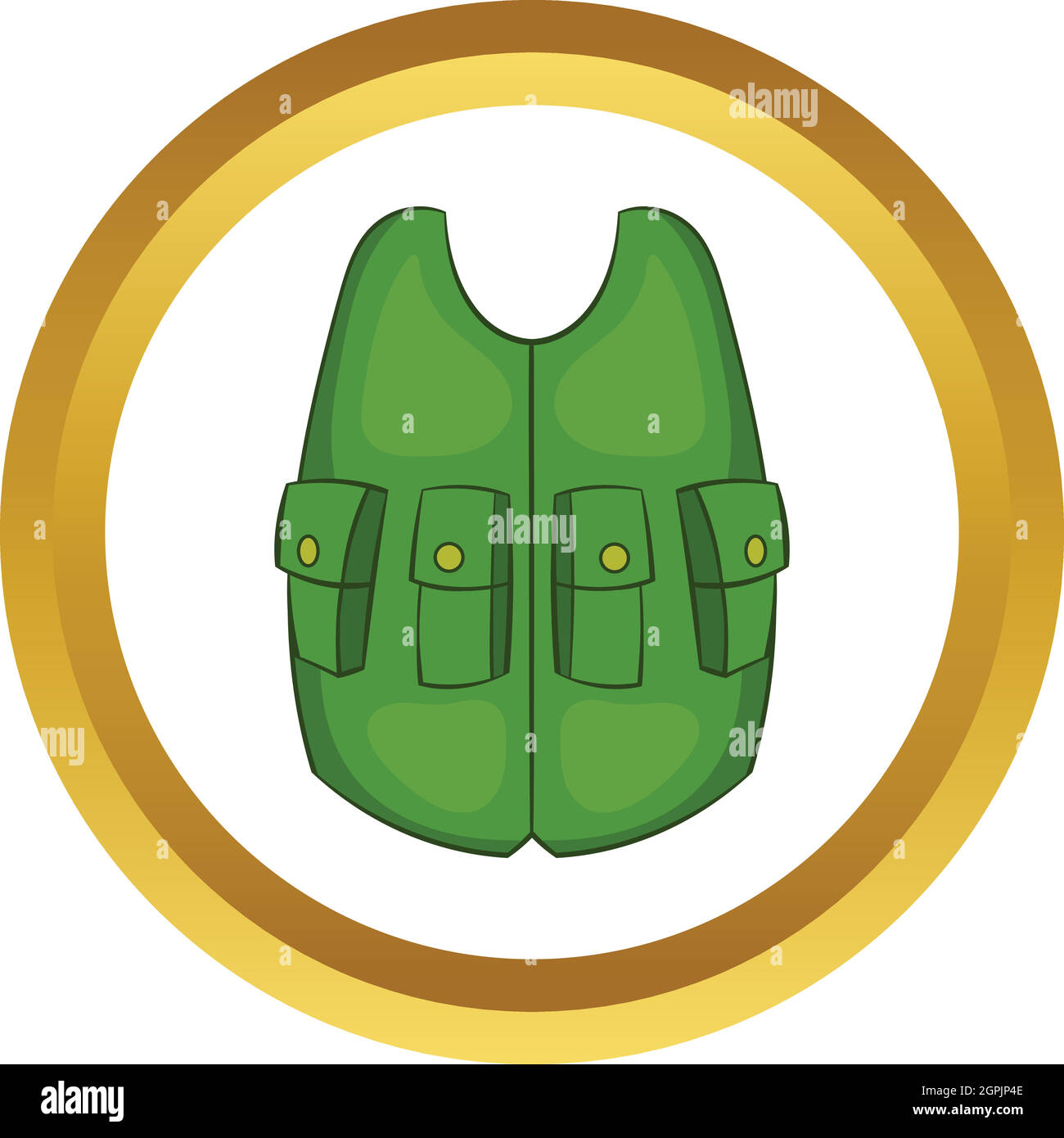Wearing green uniform jacket Stock Vector Images - Alamy