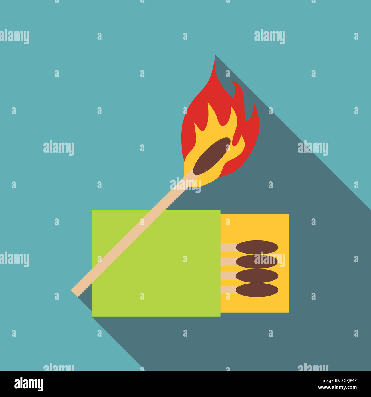 Match Box Stock Vector Images - Alamy