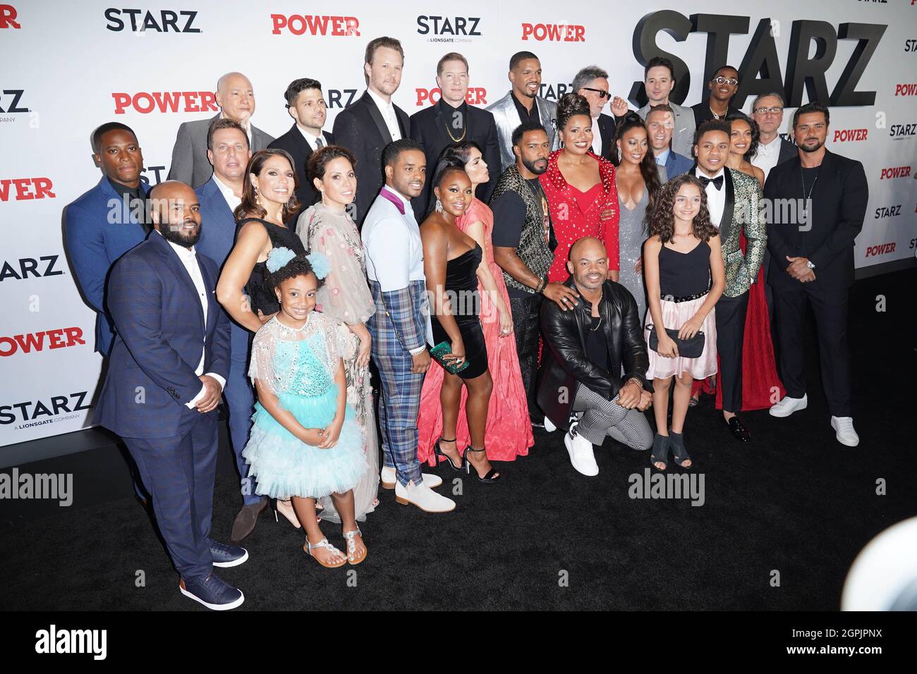 New York - NY - 20190820-Premiere of POWER Final Season -PICTURED: Cast ...