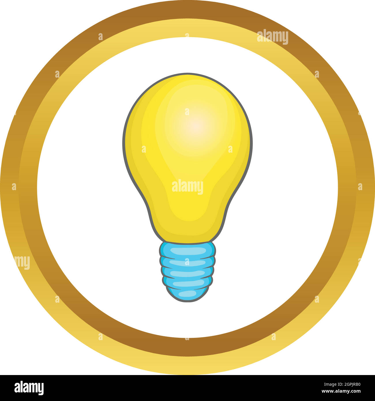 Light bulb vector Stock Vector Images - Alamy