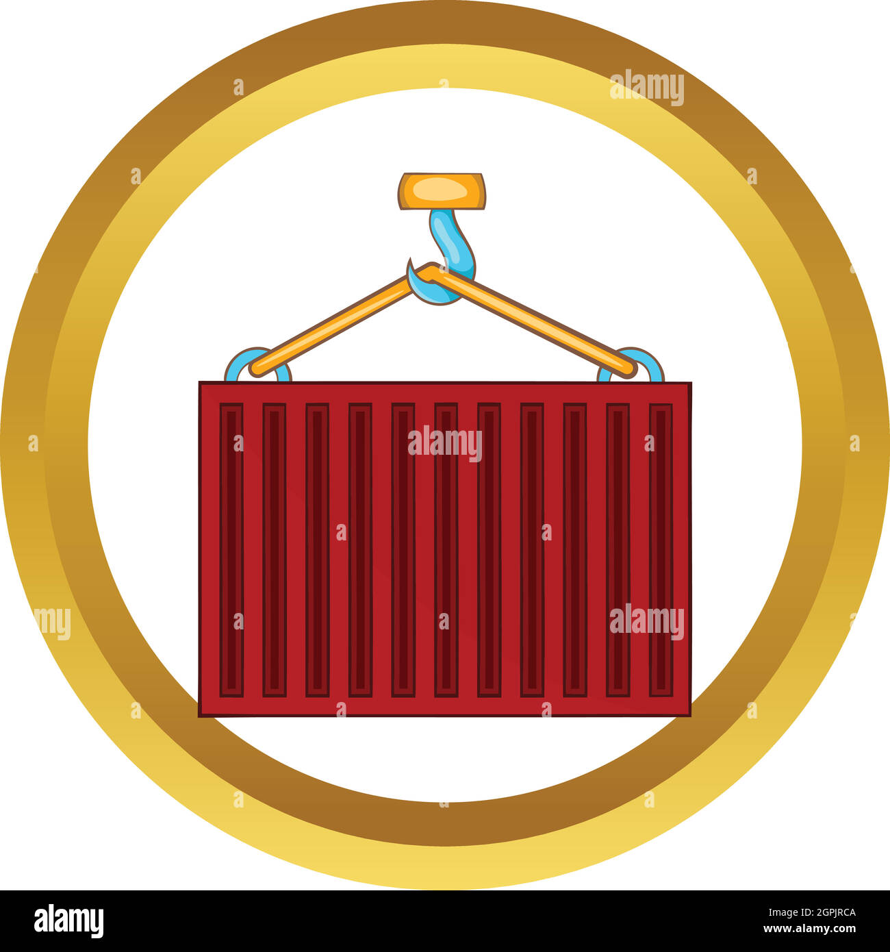 Discharge crane Stock Vector Images - Alamy