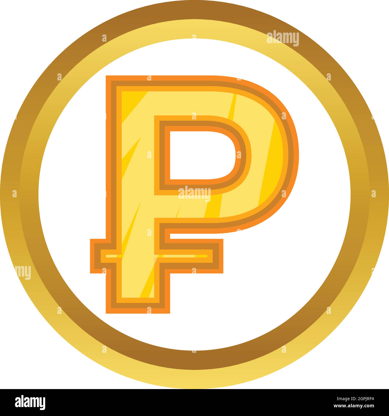 Russian ruble vector icon Stock Vector Image & Art - Alamy