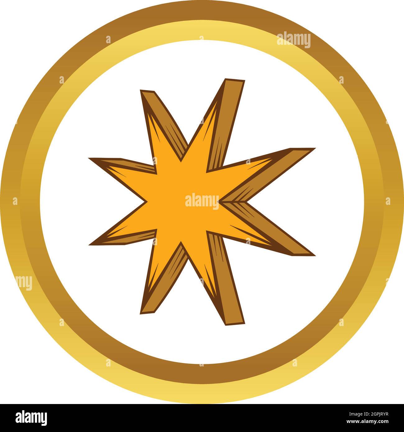 Star vector icon, cartoon style Stock Vector Image & Art - Alamy