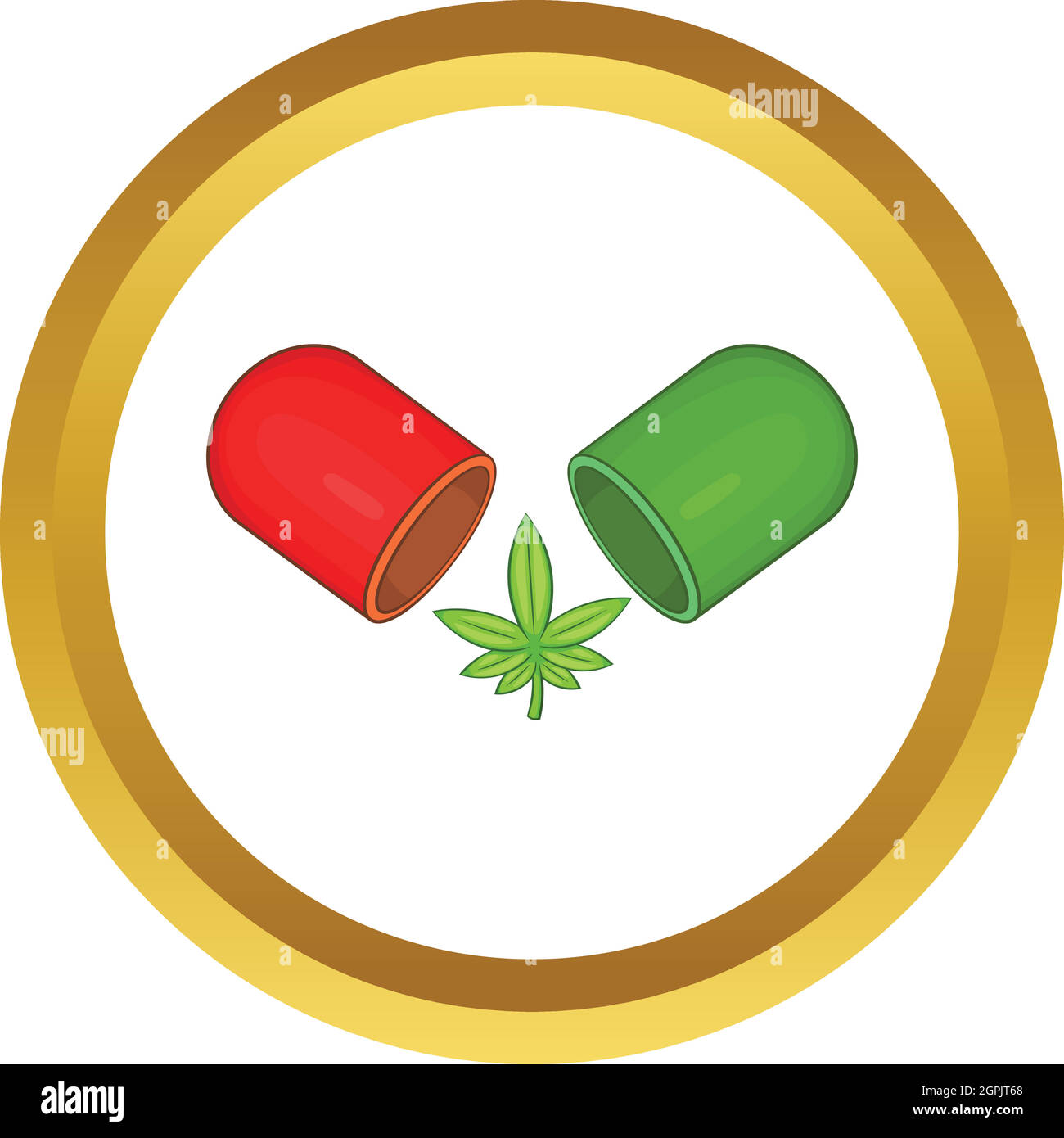Capsule cartoon Stock Vector Images - Alamy