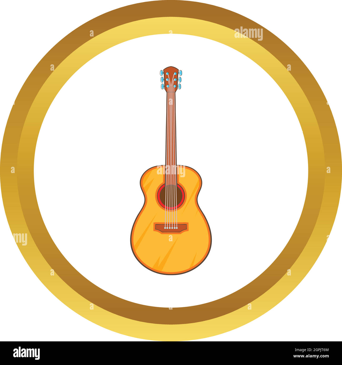 Guitar vector icon Stock Vector Image & Art - Alamy