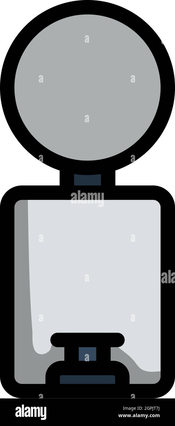 Trash can recycle icon Stock Vector Images - Alamy