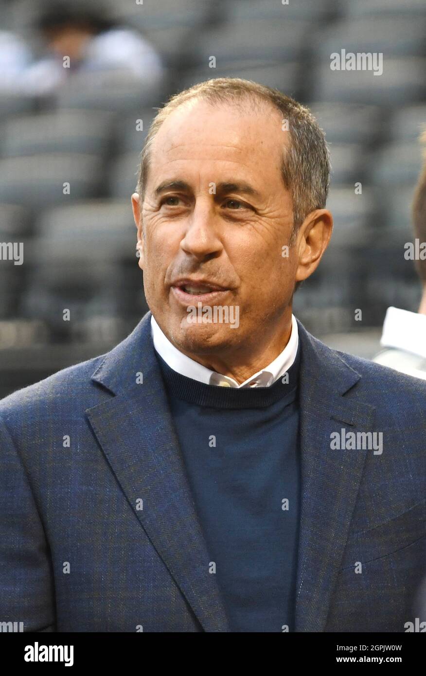 Queens, NY, USA. 29th Sep, 2021. Jerry Seinfeld pictured before the NY ...